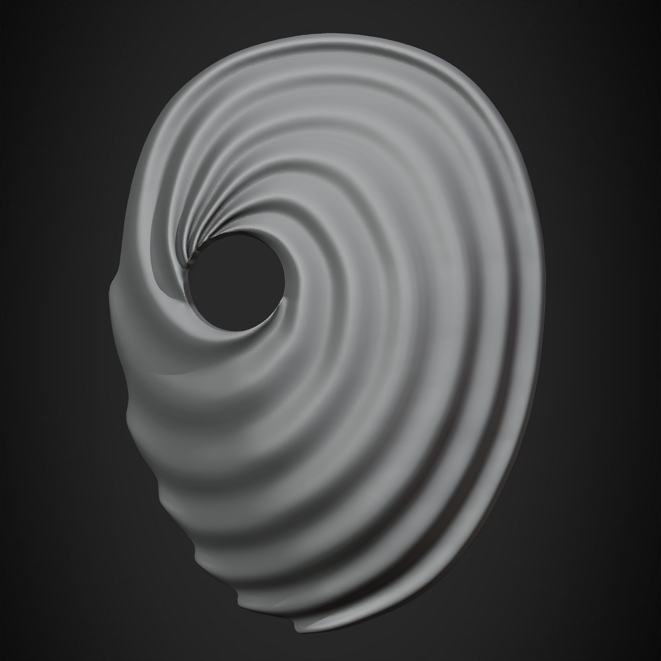 Naruto Obito Uchiha Tobi Mask for Cosplay 3D model 3D printable | CGTrader