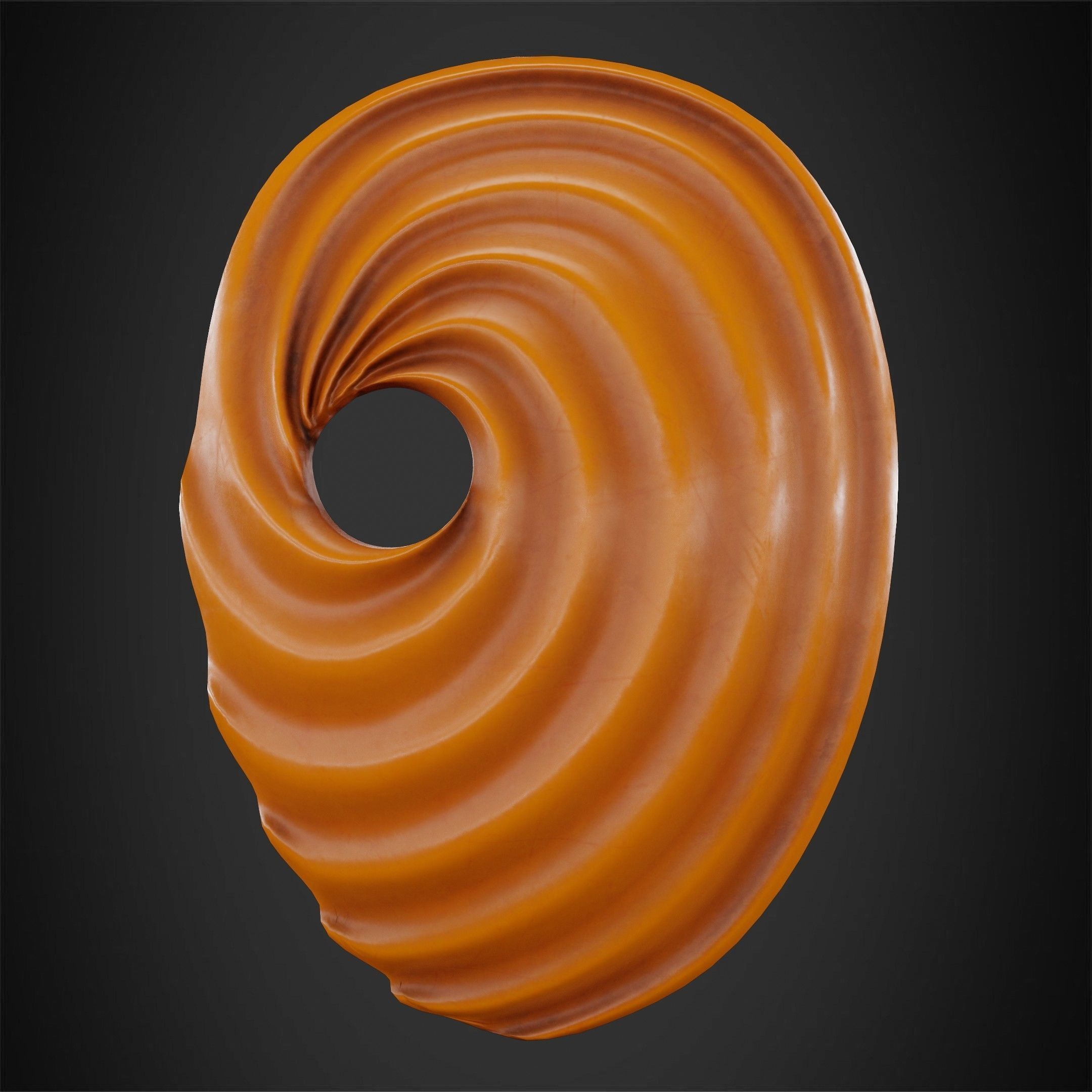 Naruto Obito Uchiha Tobi Mask for Cosplay 3D model 3D printable | CGTrader