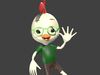 Chicken Little RIG free 3D model rigged | CGTrader
