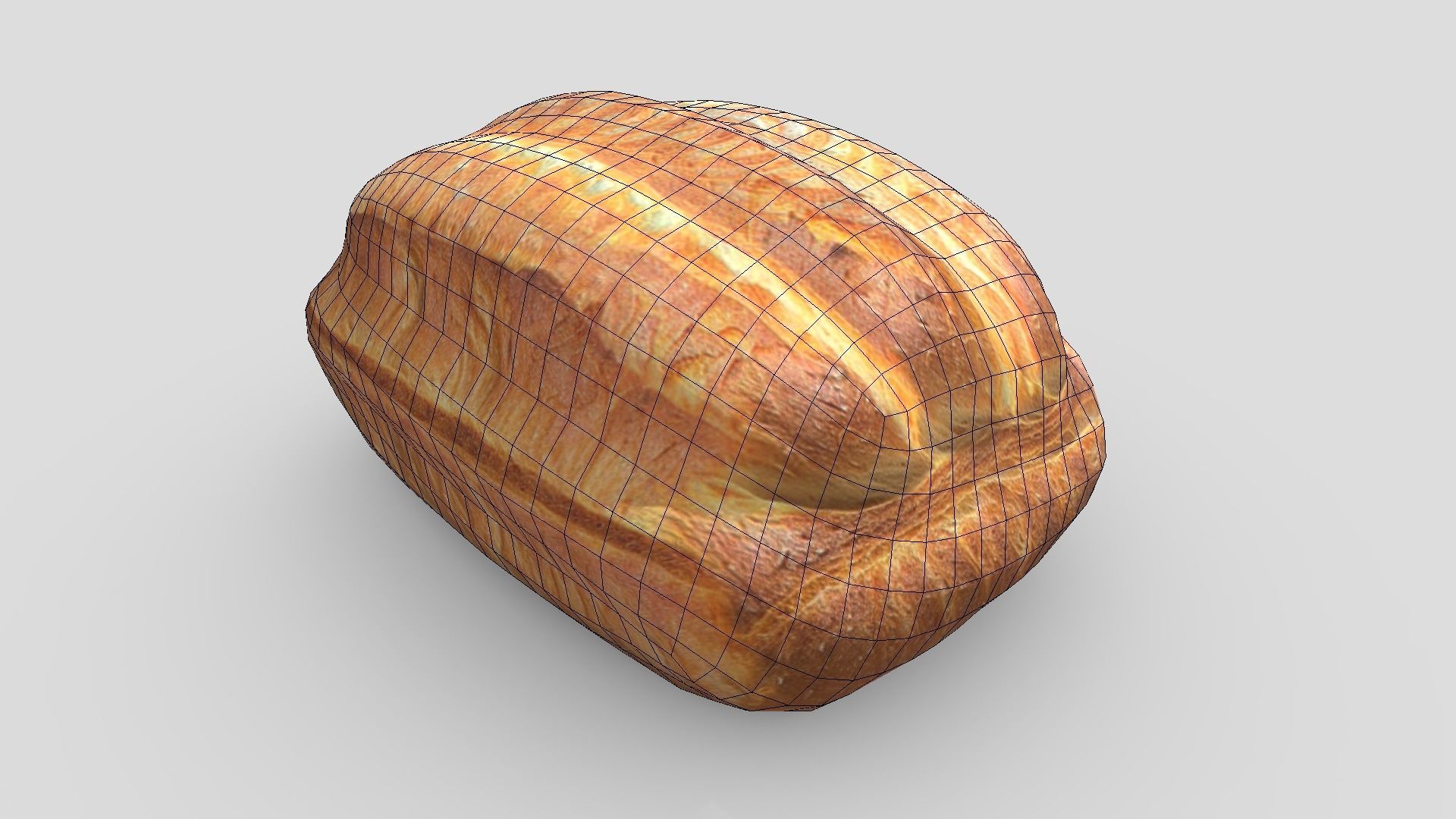Bread Roll free 3D model | CGTrader
