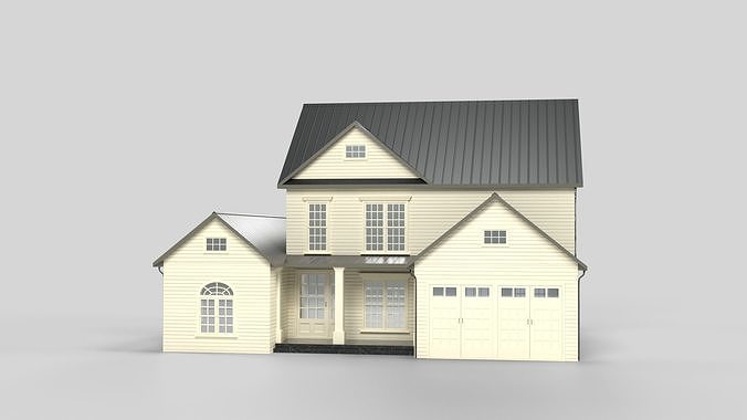 3D model Cottage House Design 06T5 VR / AR / low-poly | CGTrader
