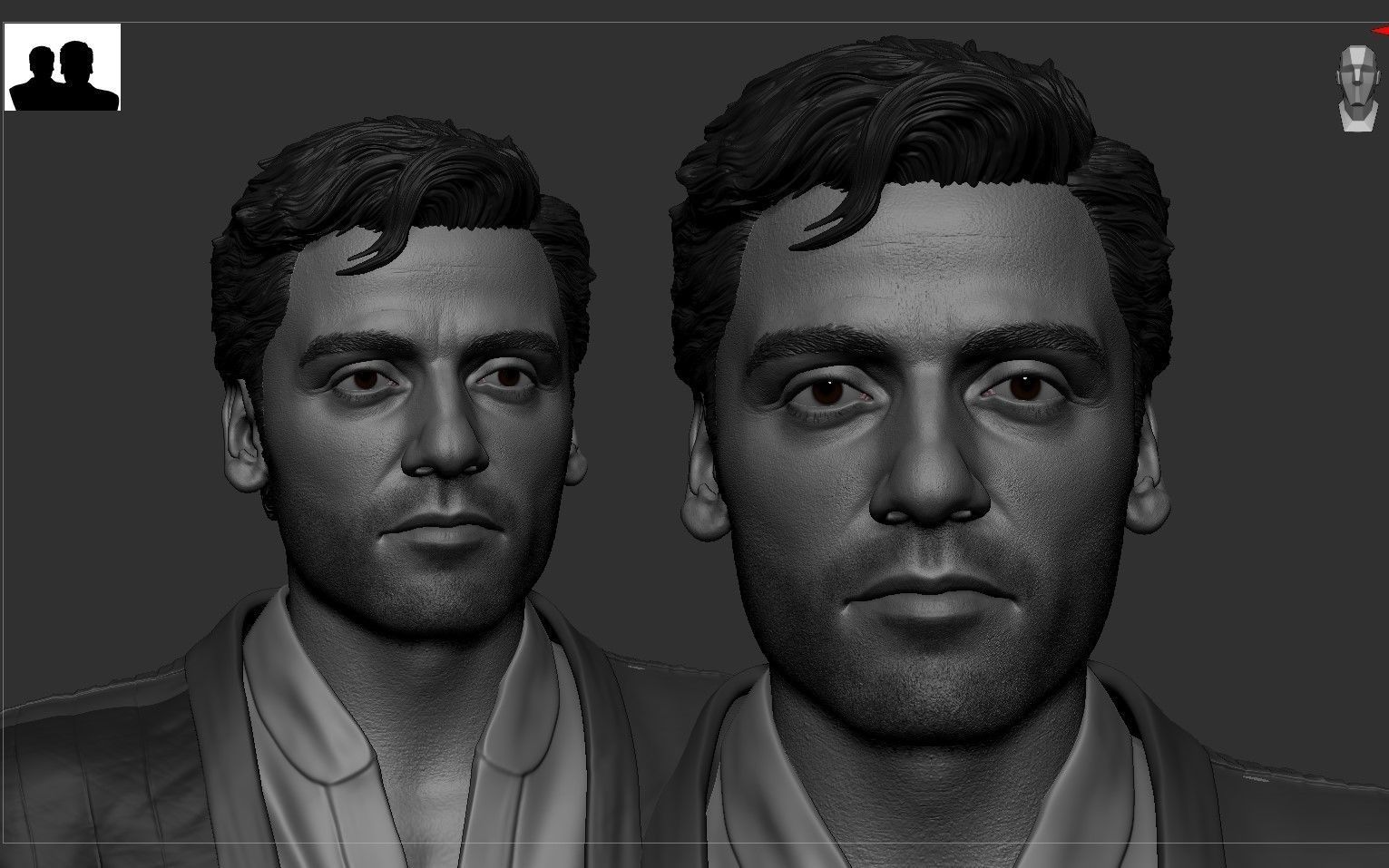 Oscar Isaac Likeness 3D model | CGTrader