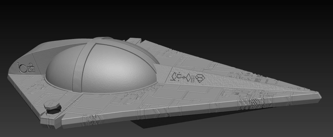 Superman Kal Els Ship 3D model 3D printable | CGTrader