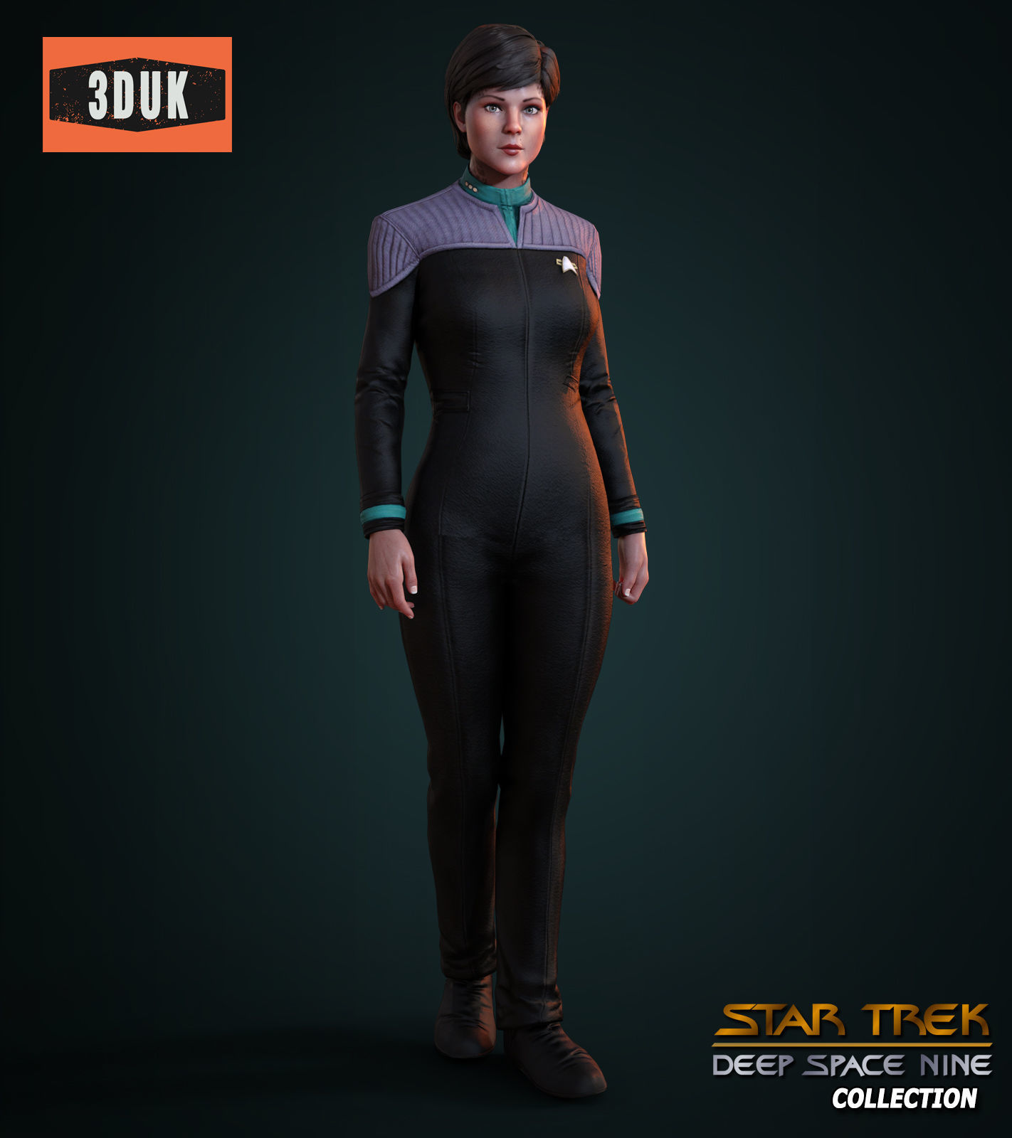 DS9 Ezri Drax For G8F 3D model | CGTrader