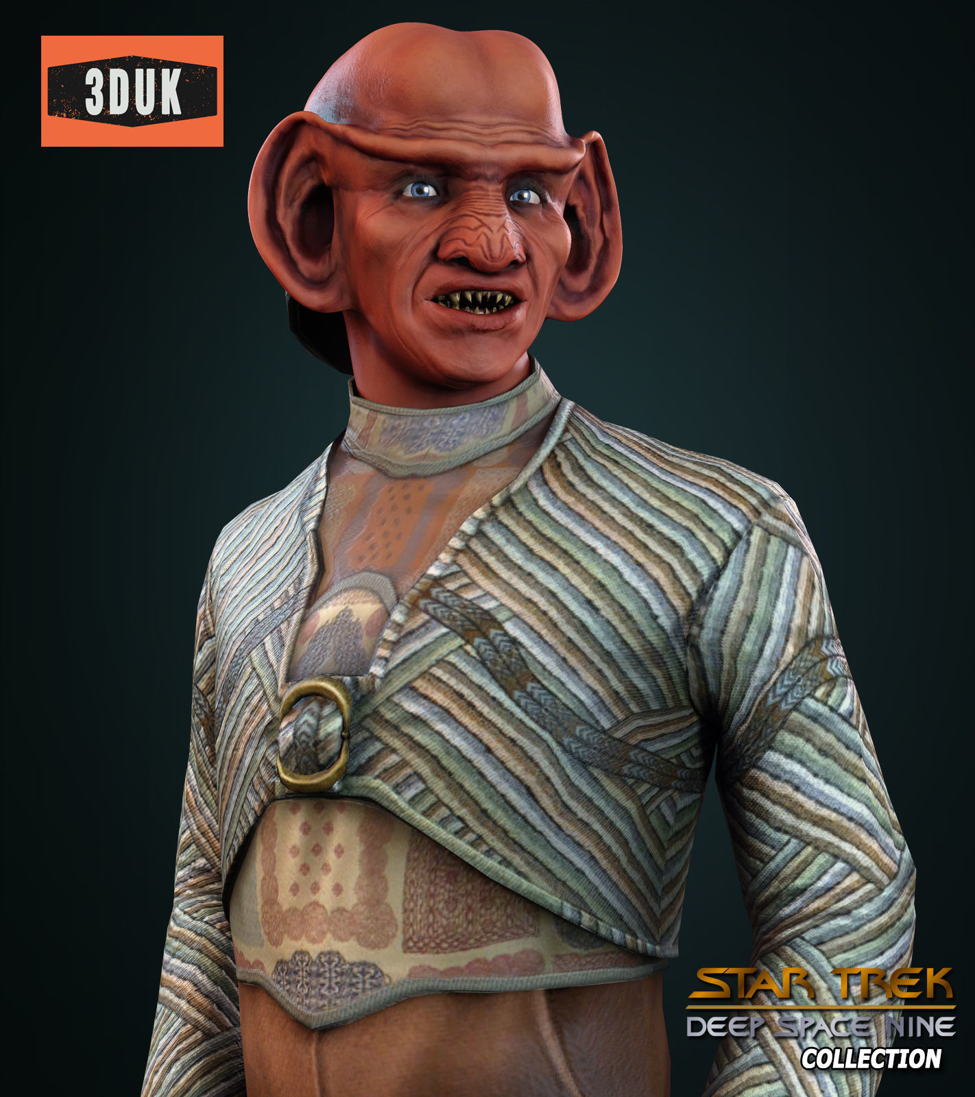 DS9 Rom For G8M 3D model rigged | CGTrader