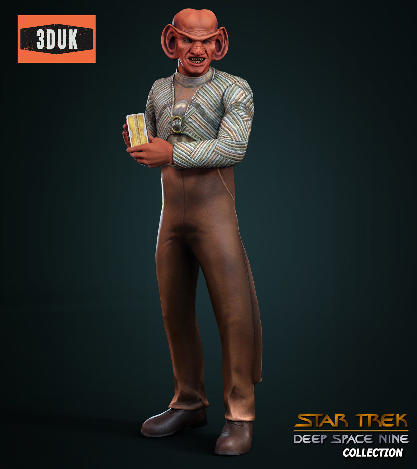 DS9 Rom For G8M 3D model rigged | CGTrader