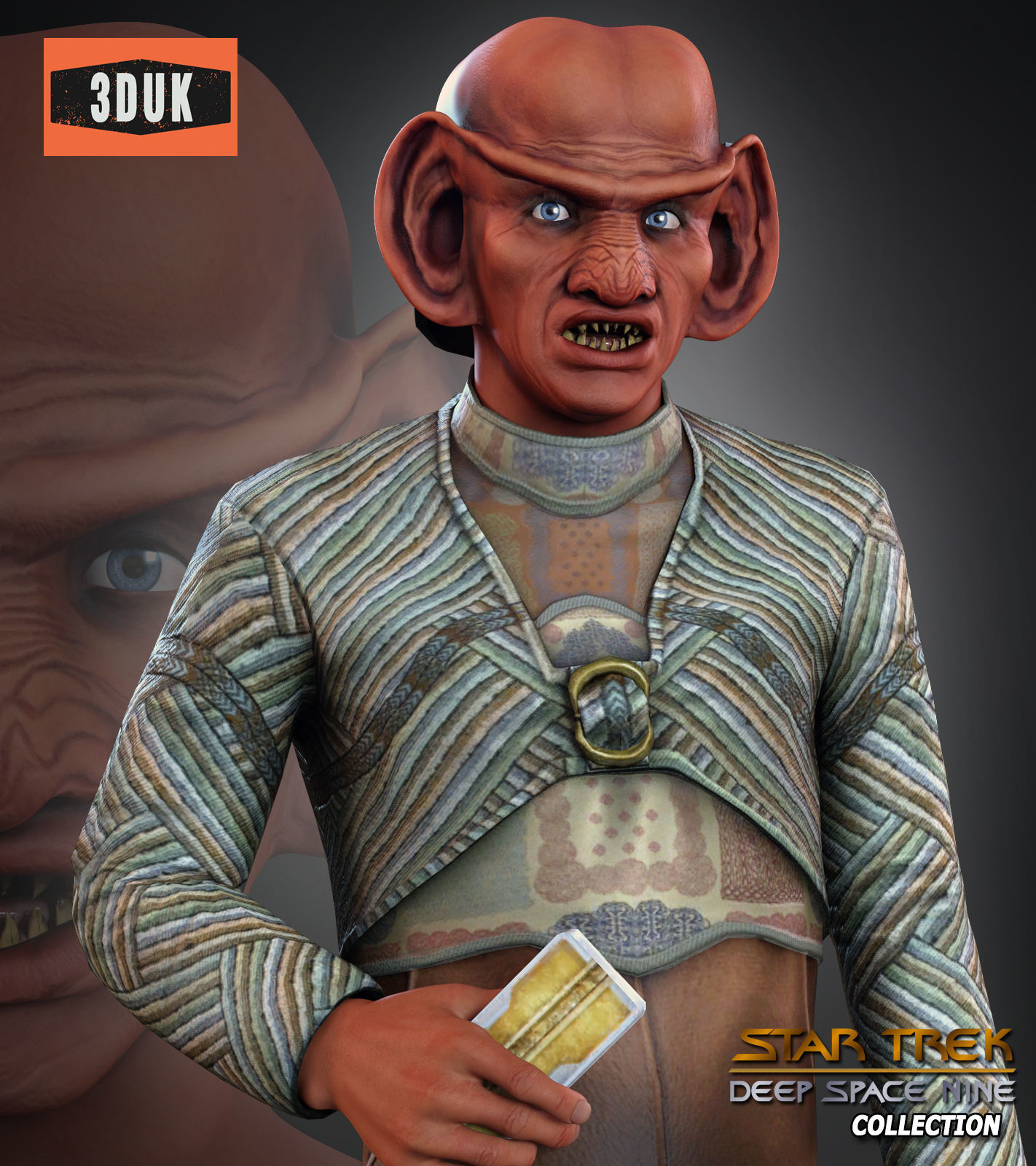 DS9 Rom For G8M 3D model rigged | CGTrader