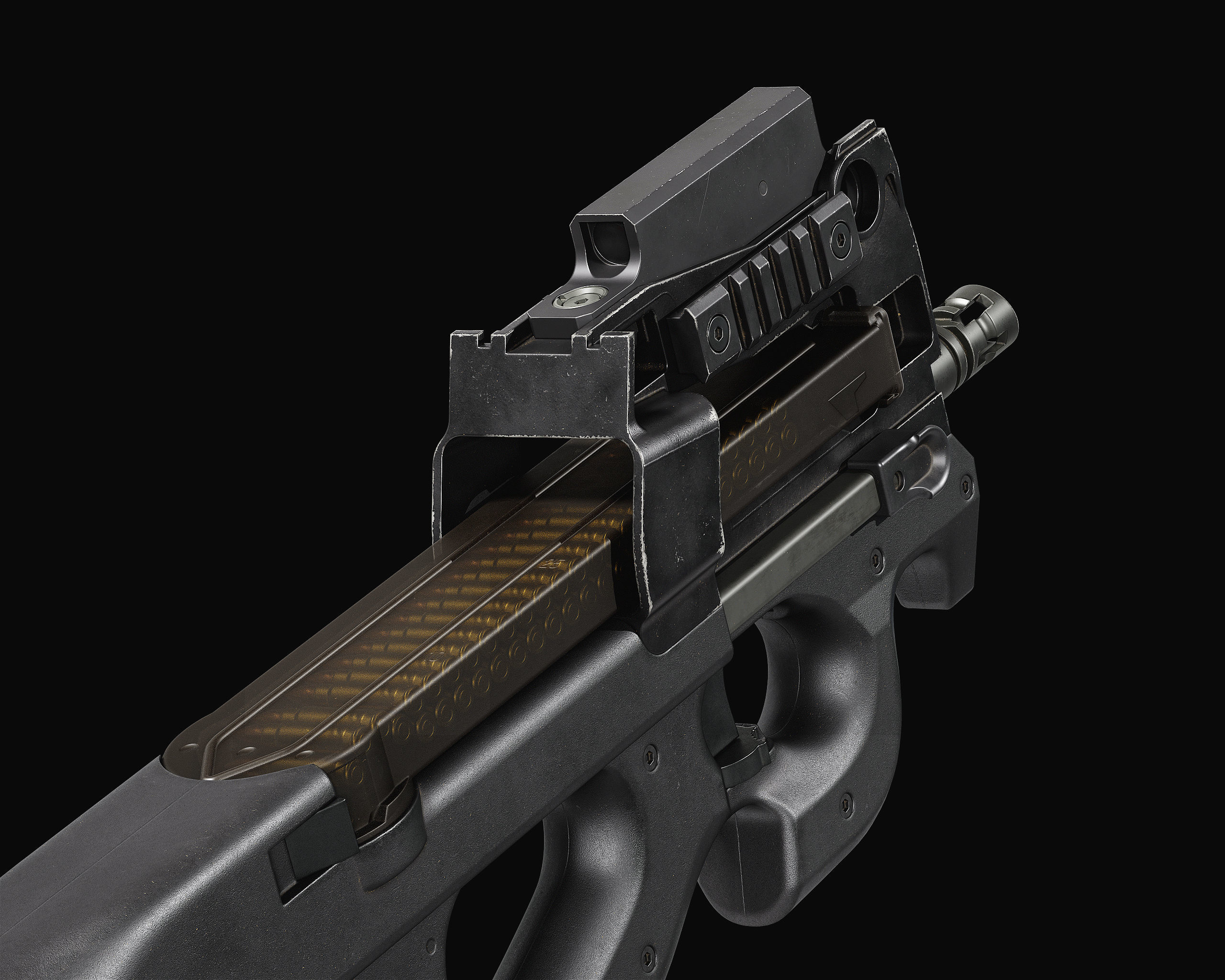 3D model P90 PDW VR / AR / low-poly | CGTrader