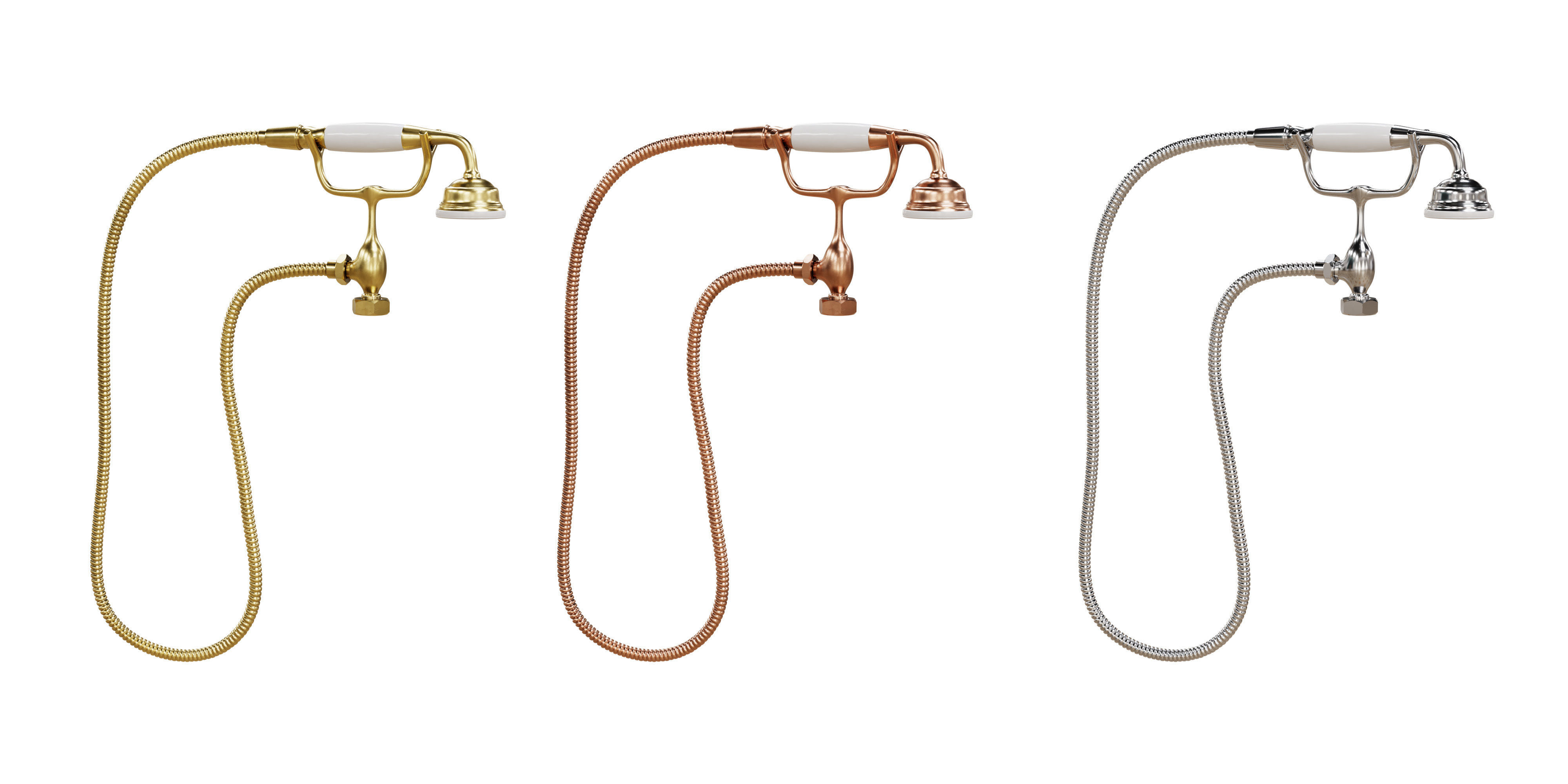 Bathroom-Kitchen Faucet and Shower kits Sample free 3D model | CGTrader