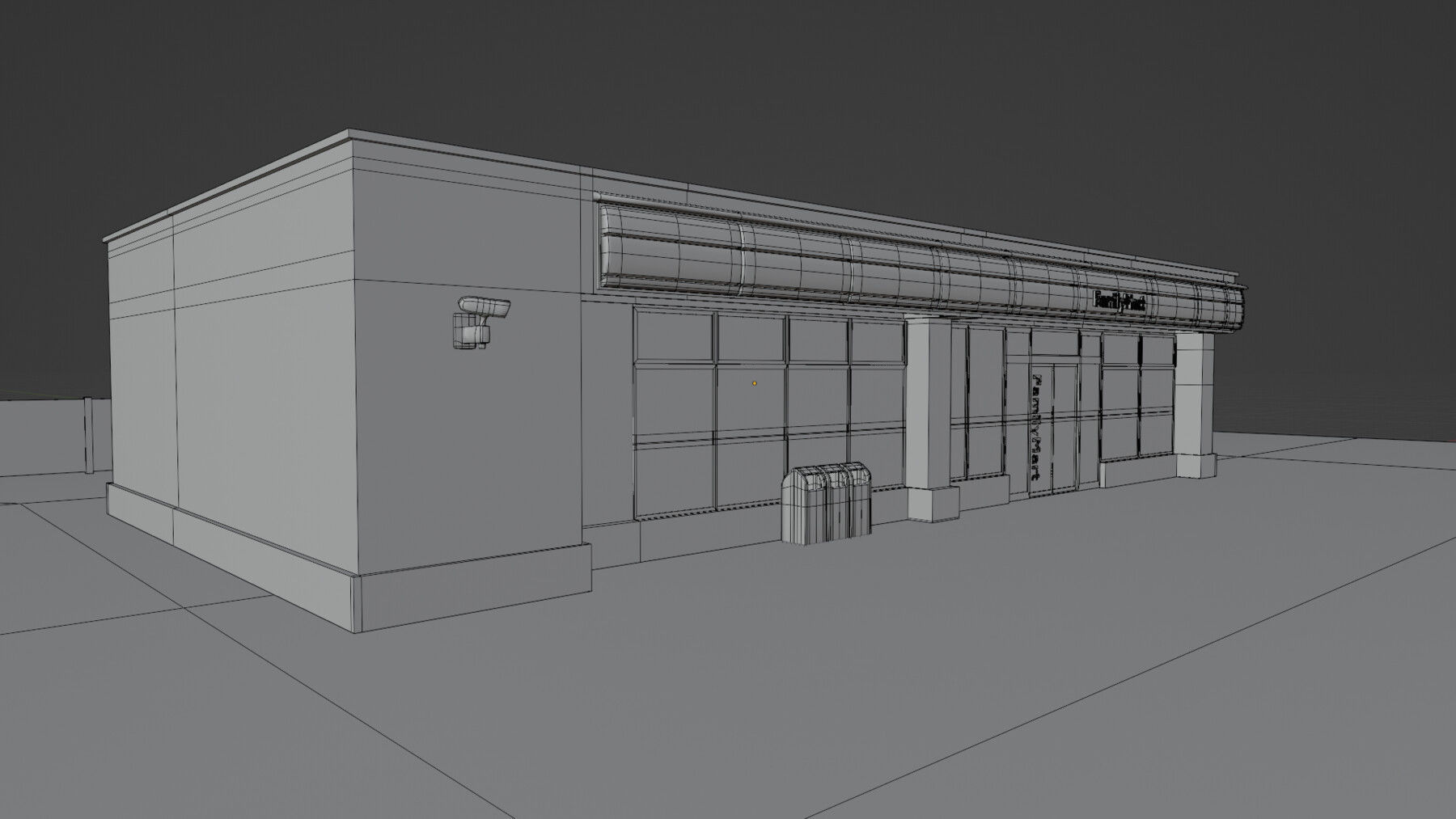 Family Mart Convenience Store 3D model | CGTrader