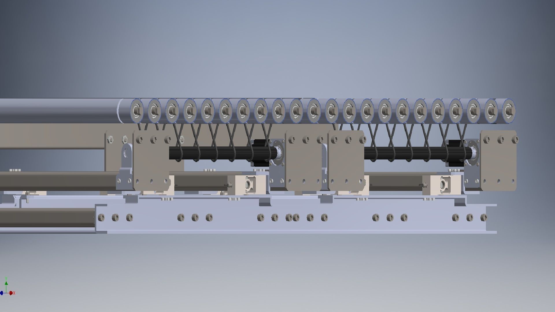Slat Chain Conveyor 3D model | CGTrader