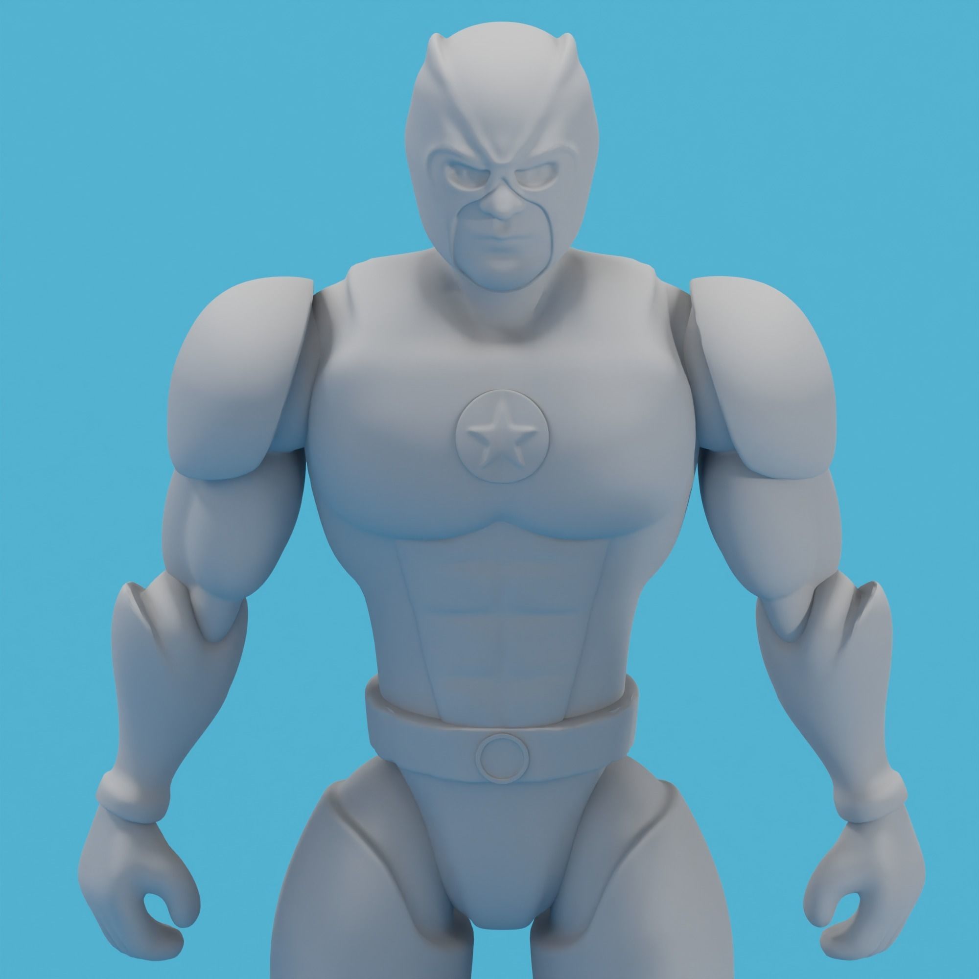 Detective comics superheroes 3D model 3D printable | CGTrader
