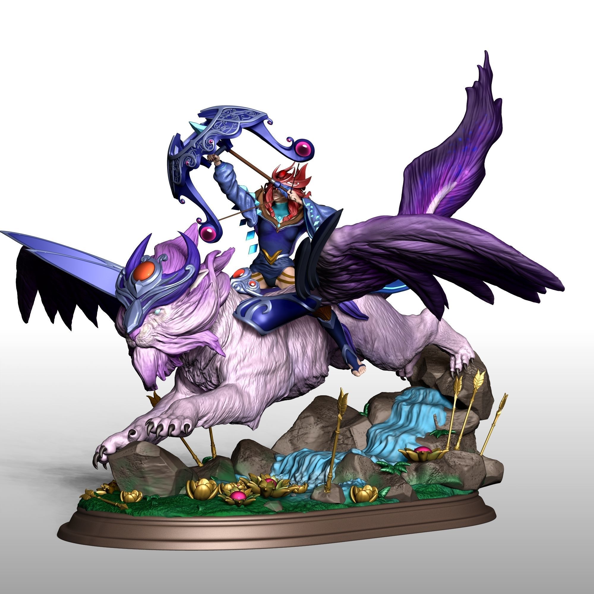 MIRANA DOTA 2 - IMMORTAL AXIA 3D model 3D printable | CGTrader