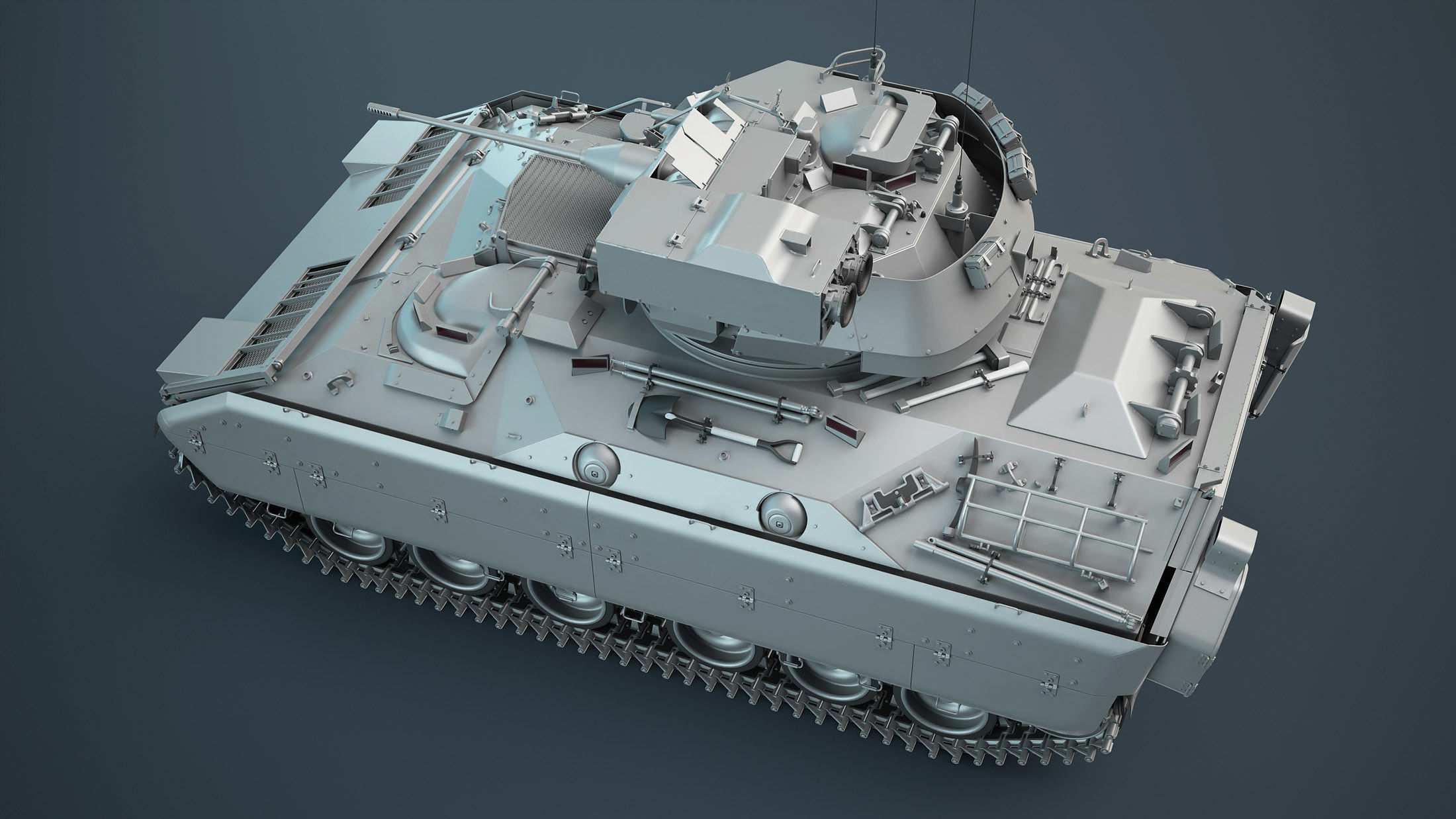 M2 Bradley IFV High-Poly 3D model | CGTrader