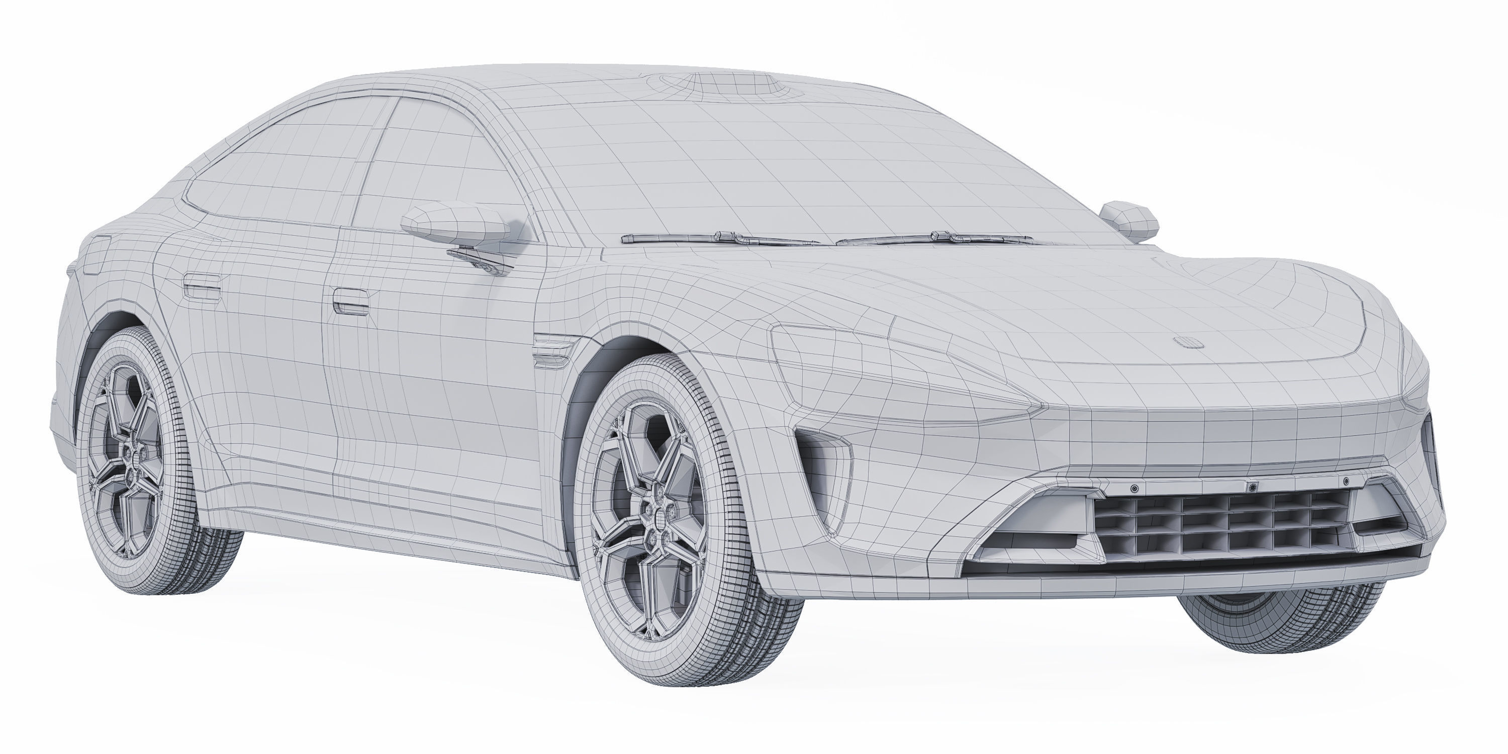 Xiaomi SU7 2024 3D model | CGTrader