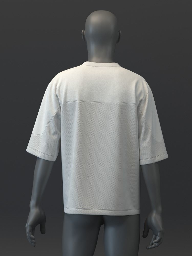 Mesh Jersey Shirt 3D model | CGTrader