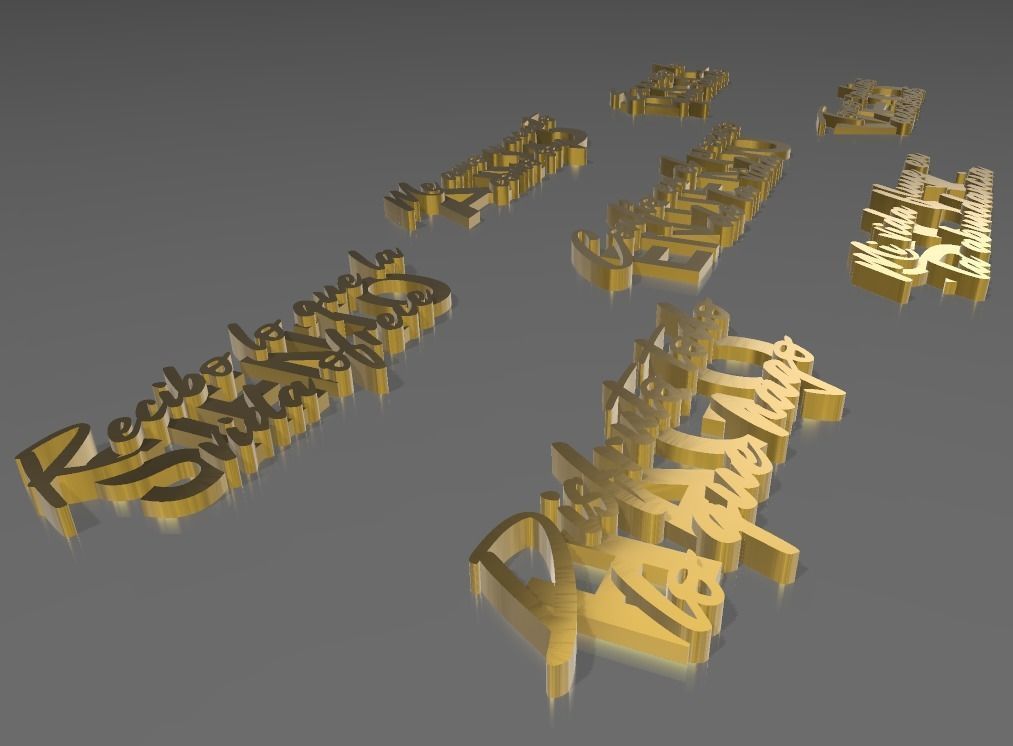 Afirmaciones 7 Chakras 3D model 3D printable | CGTrader