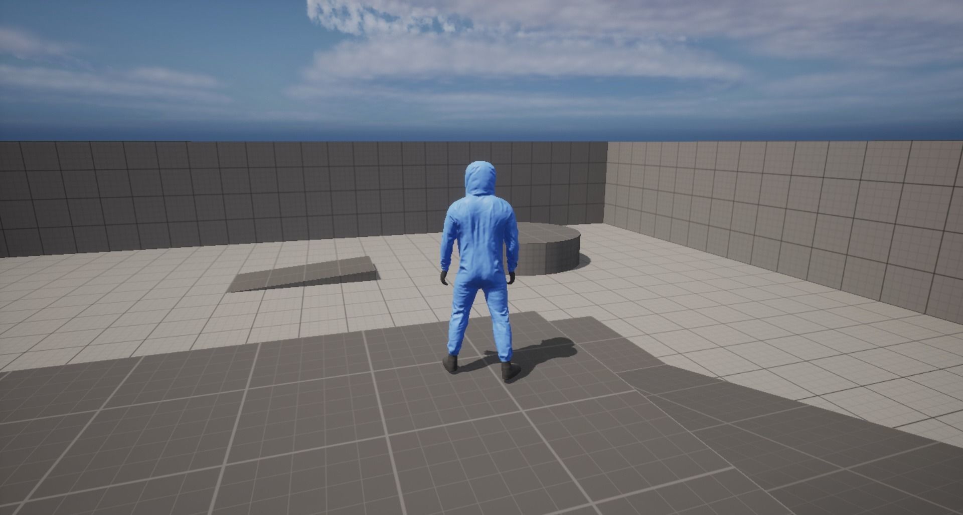 Hazmat Suit Character free VR / AR / low-poly 3D model rigged | CGTrader