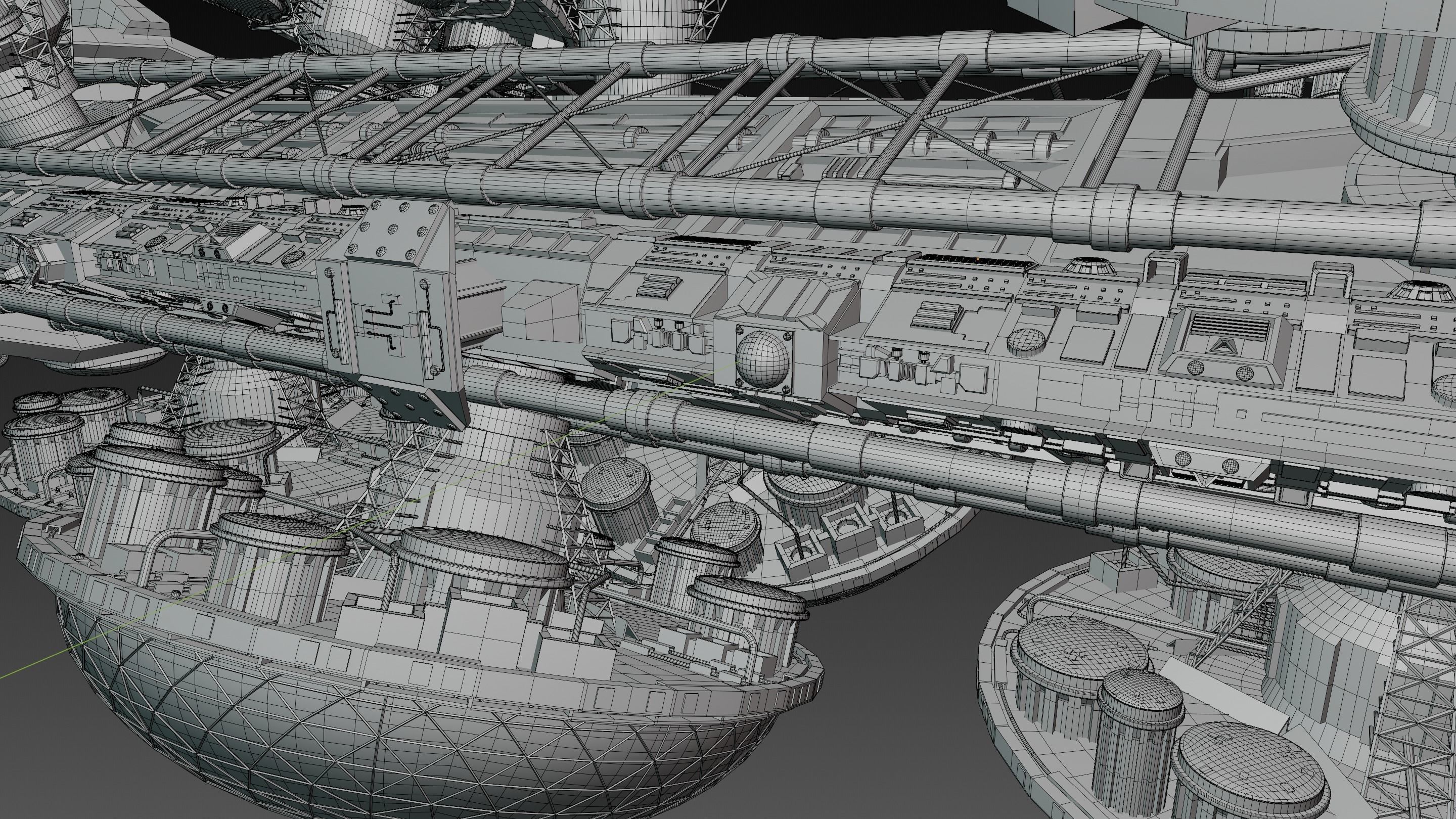 Battlestar Galactica - Botanical Cruiser 3D model | CGTrader