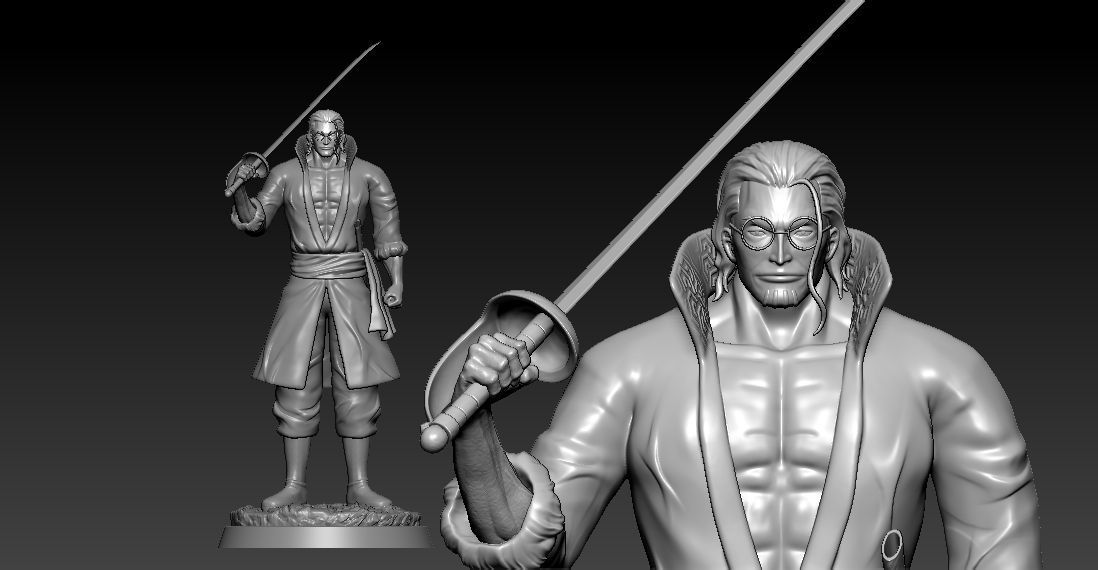 RAYLEIGH YOUNG - ONE PIECE - 3D PRINT - SPLIT PART 3D model 3D ...