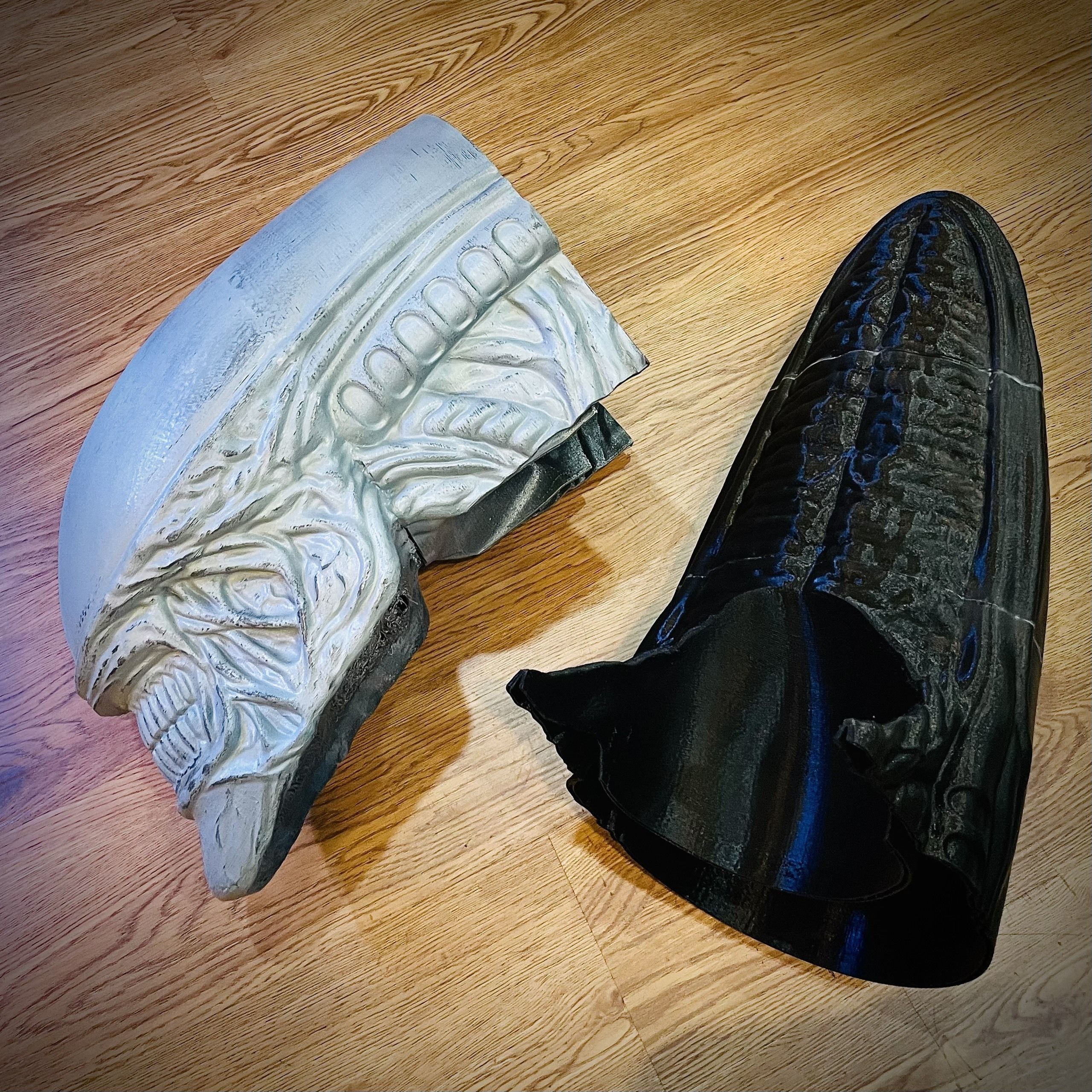 Alien Xenomorph Head Decor - Wearable For Cosplay 3D model 3D printable ...