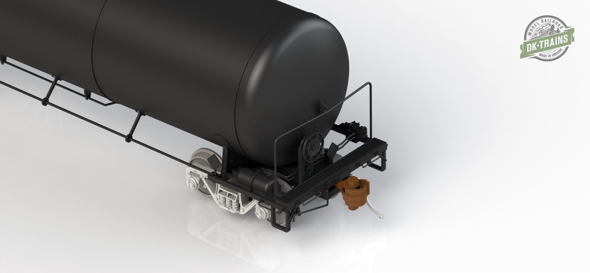 30 000 Gallon Tank Car V2 - H0 scale 3D model 3D printable | CGTrader