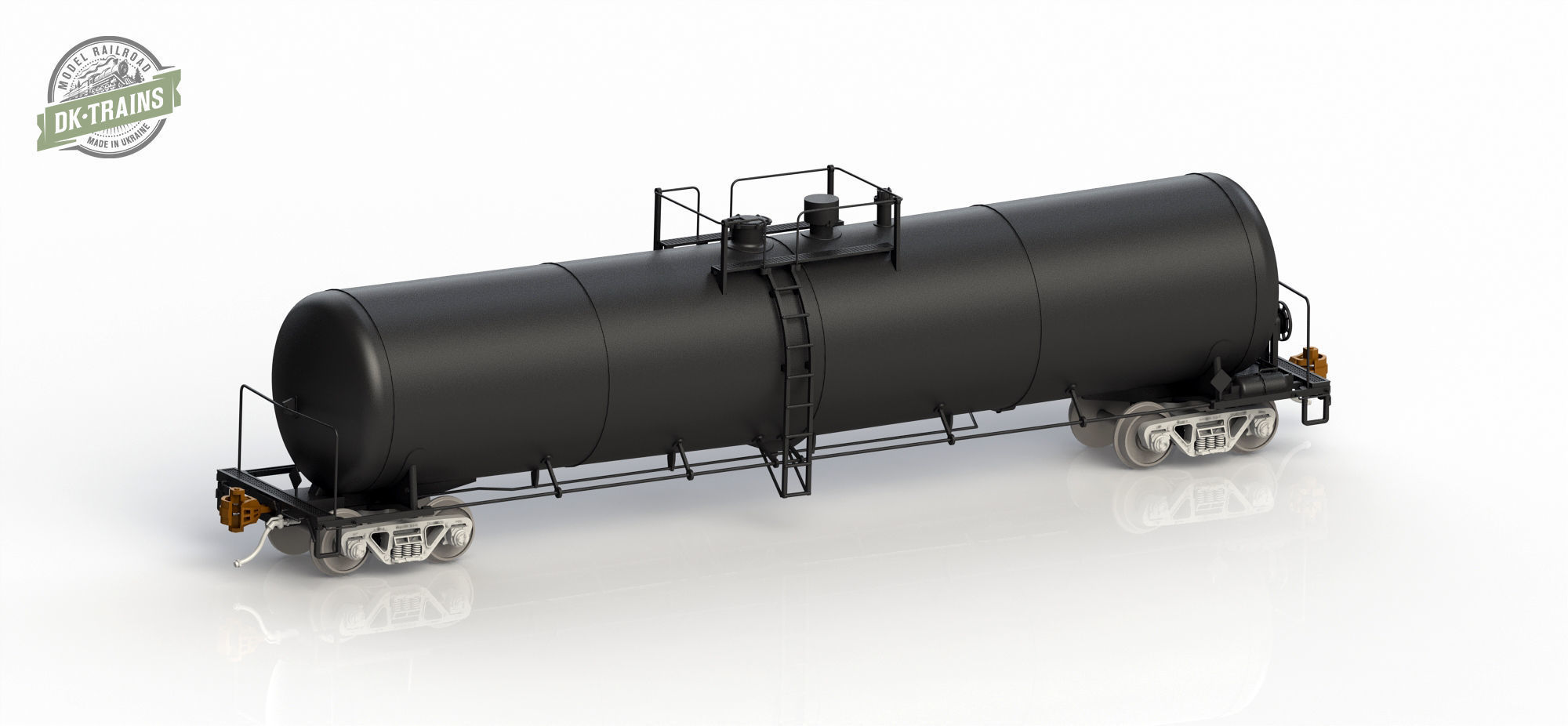 30 000 Gallon Tank Car V2 - H0 scale 3D model 3D printable | CGTrader