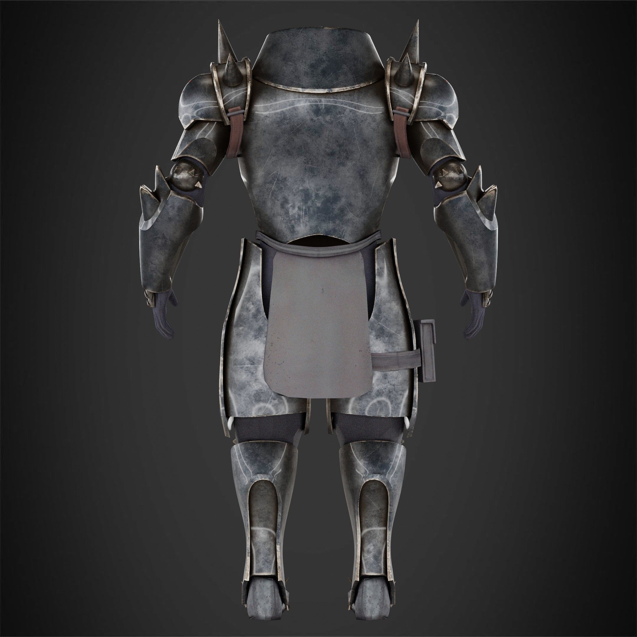 Fullmetal Alchemist Alphonse Elric Armor for Cosplay 3D model 3D ...