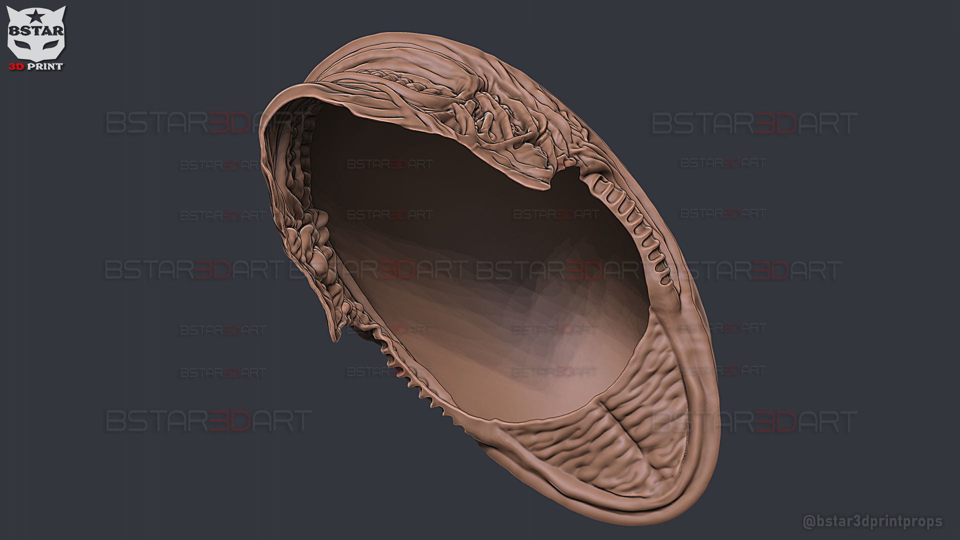 Alien Xenomorph Mask Cosplay 3D model 3D printable | CGTrader