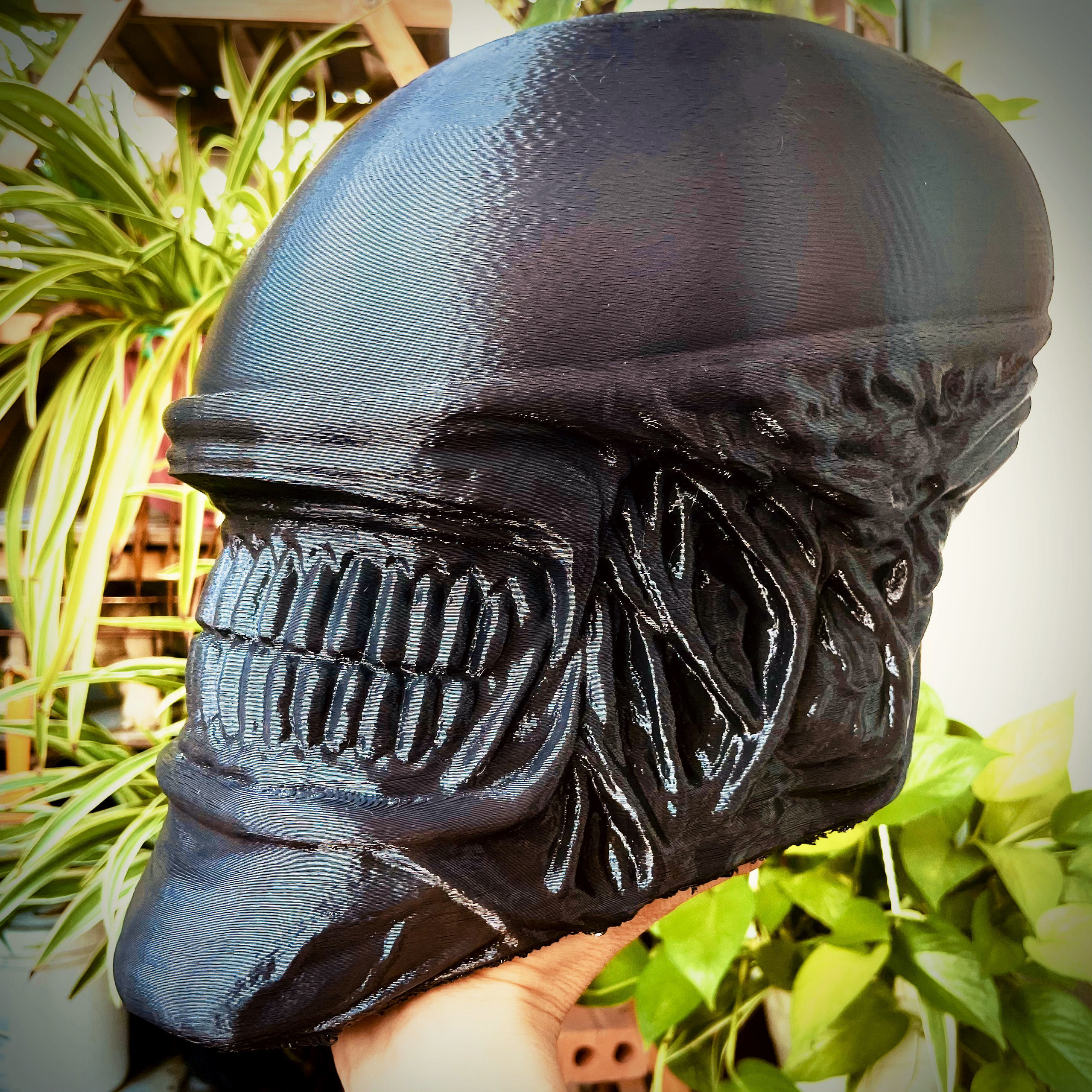 Alien Xenomorph Mask Cosplay 3D model 3D printable | CGTrader