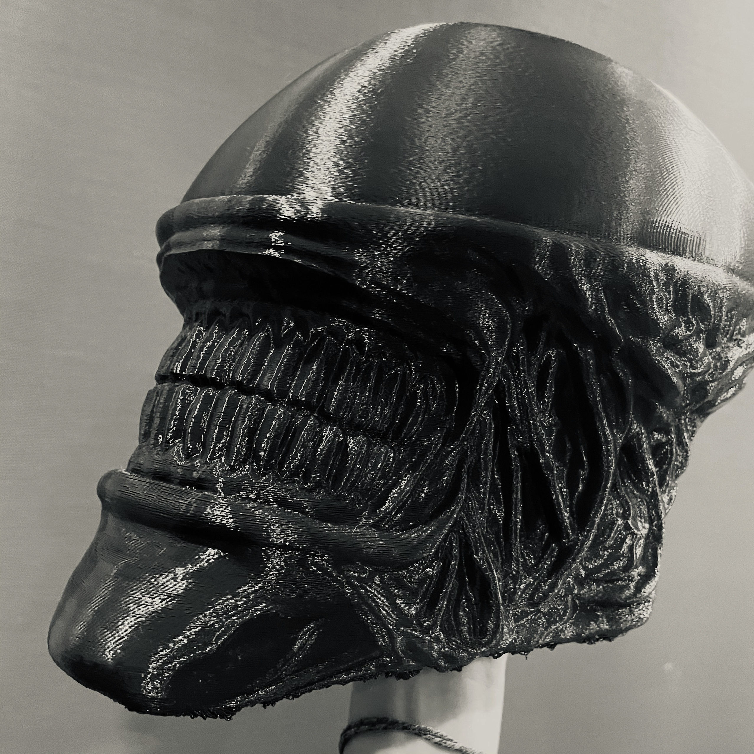 Alien Xenomorph Mask Cosplay 3D model 3D printable | CGTrader