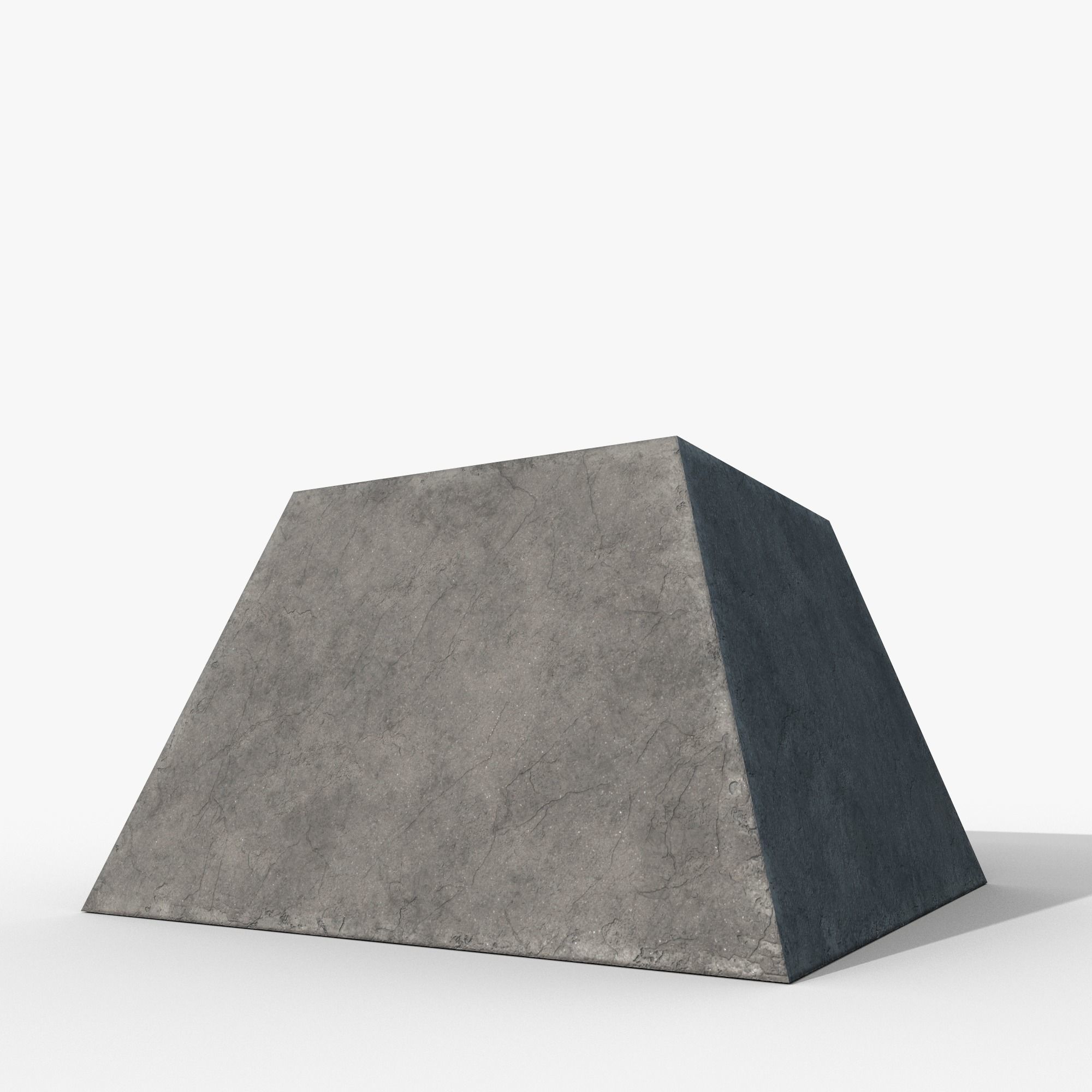 Concrete pyramid free VR / AR / low-poly 3D model | CGTrader