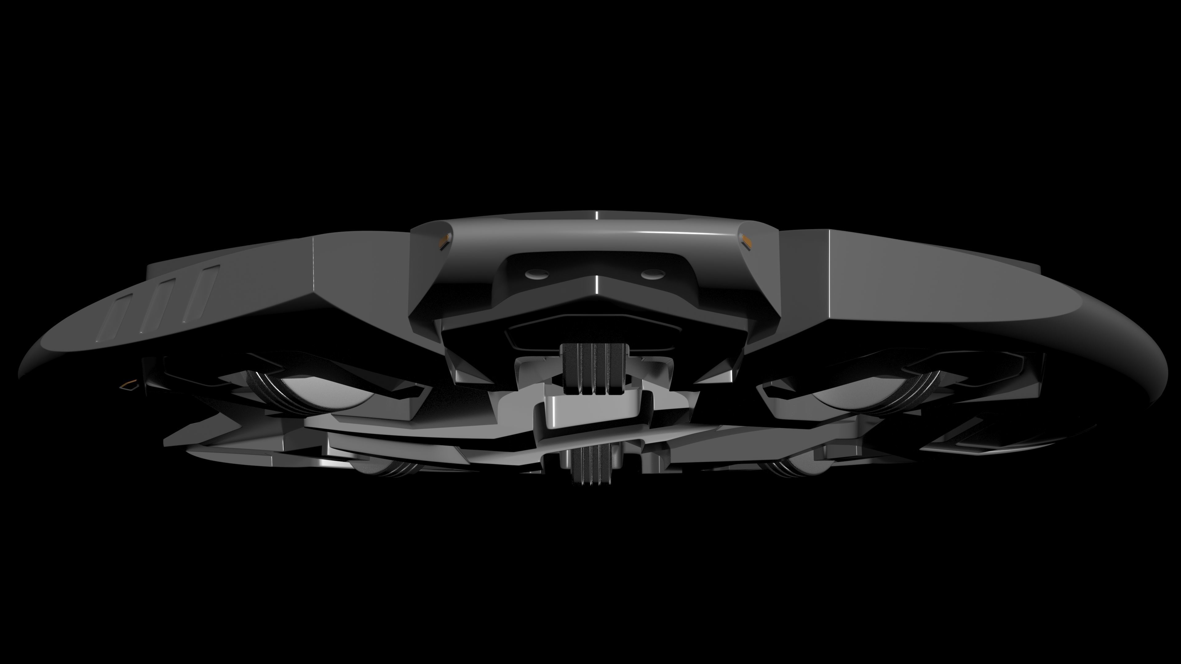 Discus Hexa Gyroscopicus - Concept Drone 3D model | CGTrader