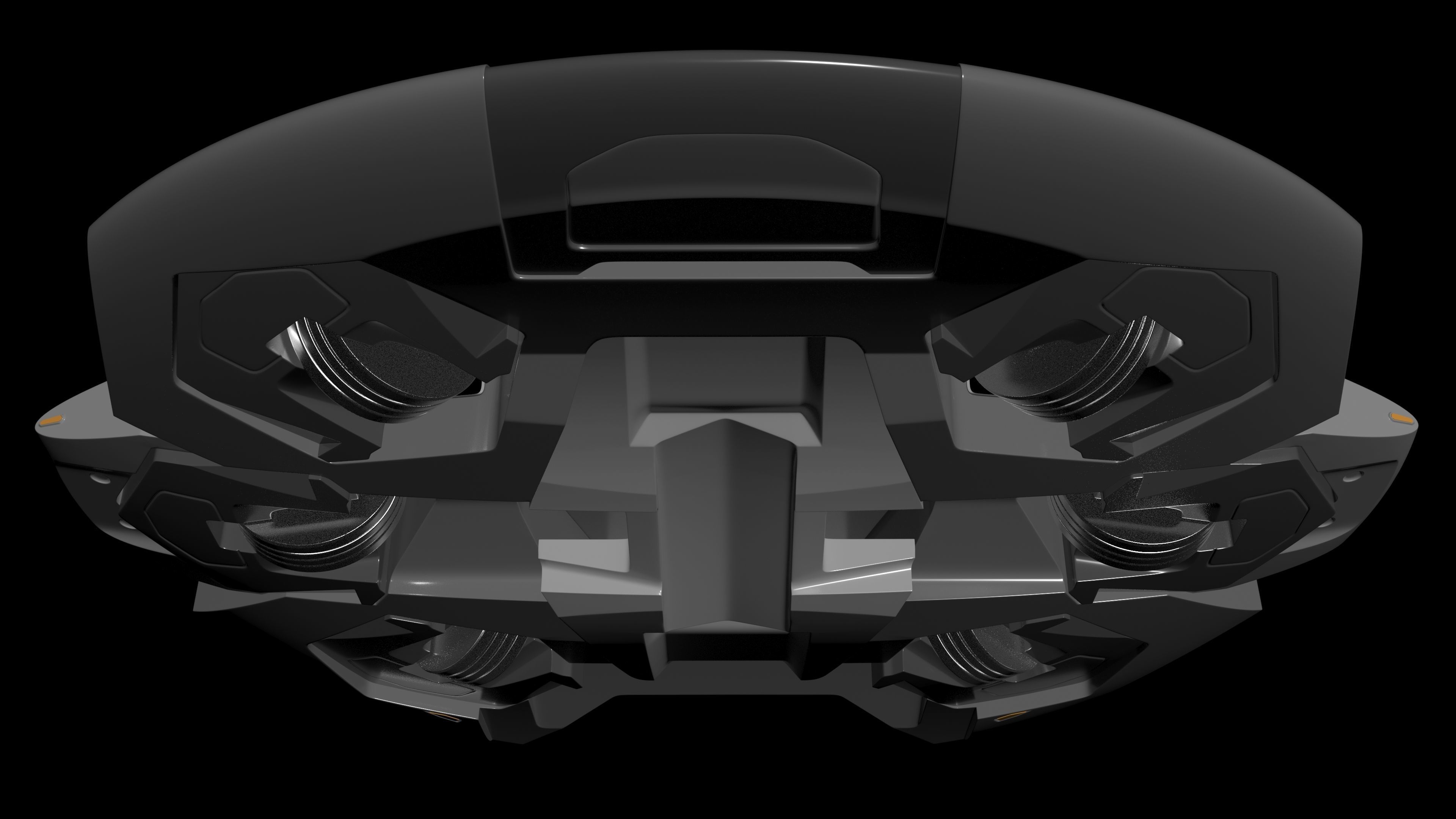Discus Hexa Gyroscopicus - Concept Drone 3D model | CGTrader