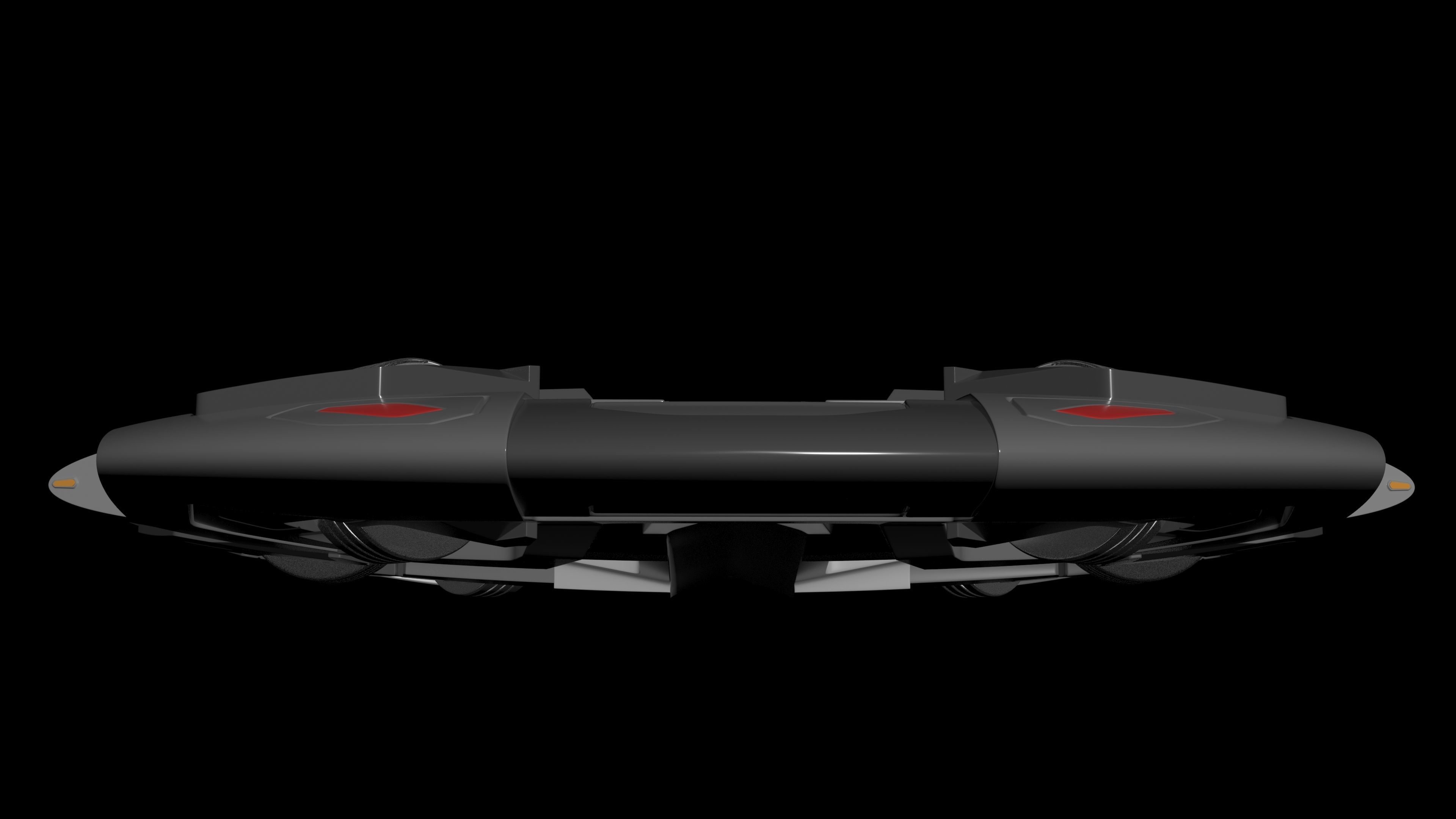 Discus Hexa Gyroscopicus - Concept Drone 3D model | CGTrader