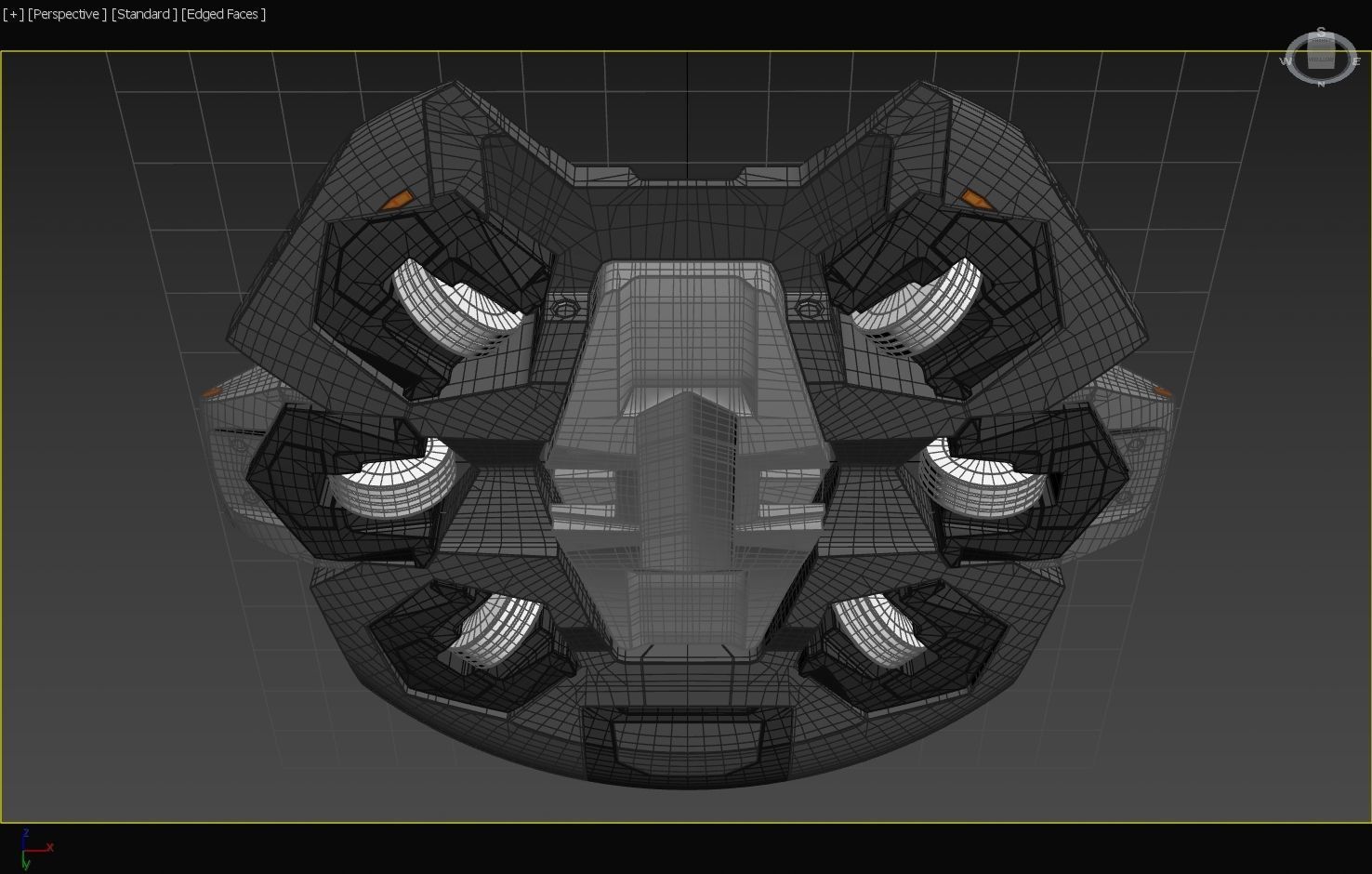Discus Hexa Gyroscopicus - Concept Drone 3D model | CGTrader