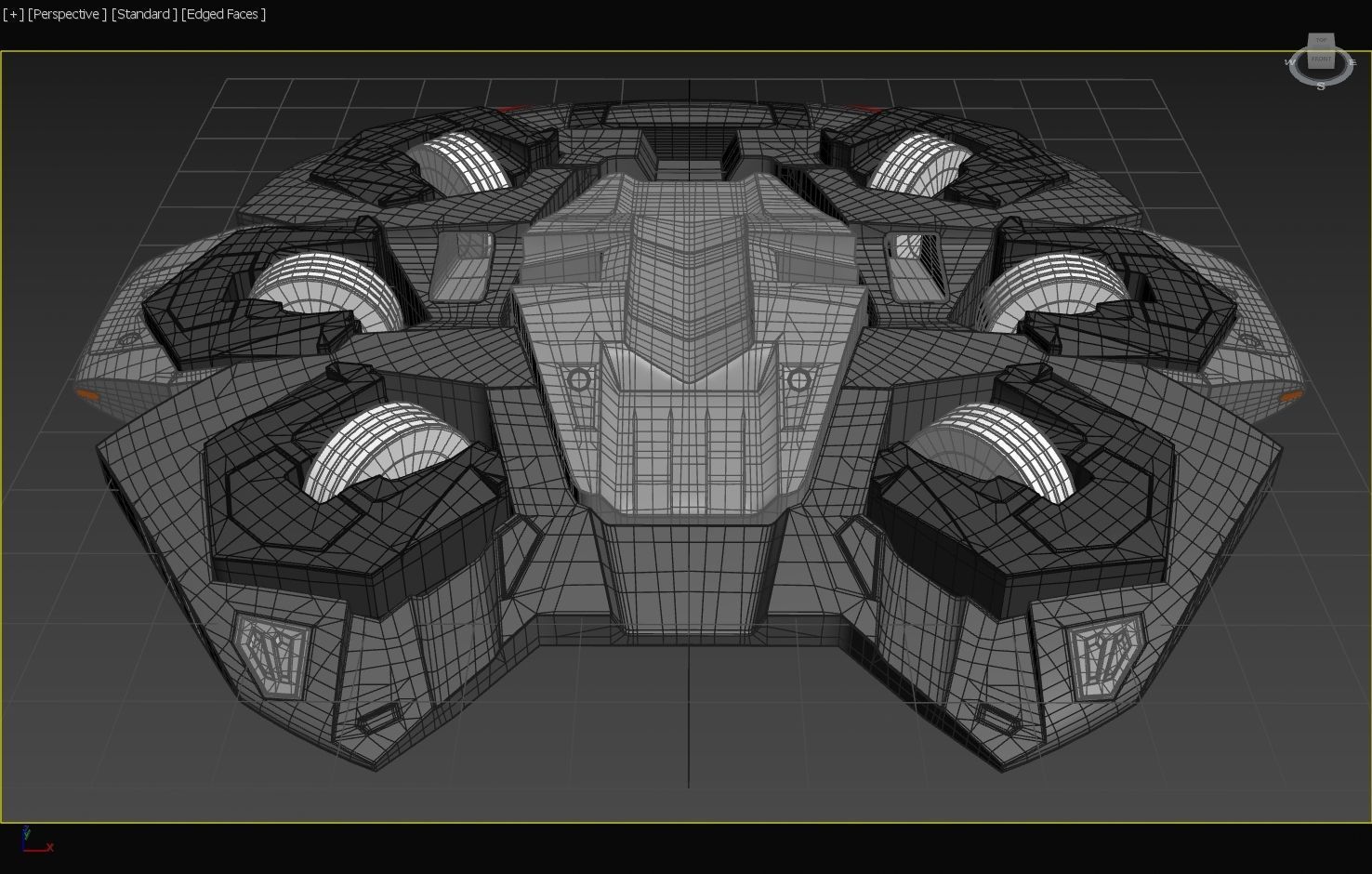 Discus Hexa Gyroscopicus - Concept Drone 3D model | CGTrader