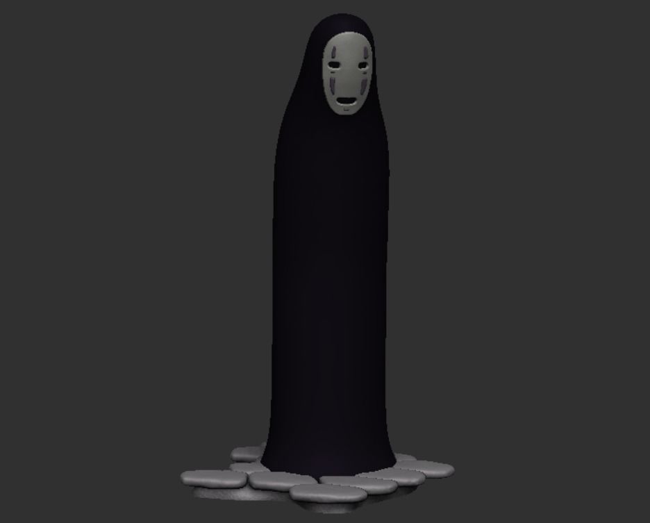 SPIRITED AWAY KAONASHI NO FACE MASK free 3D model 3D printable | CGTrader