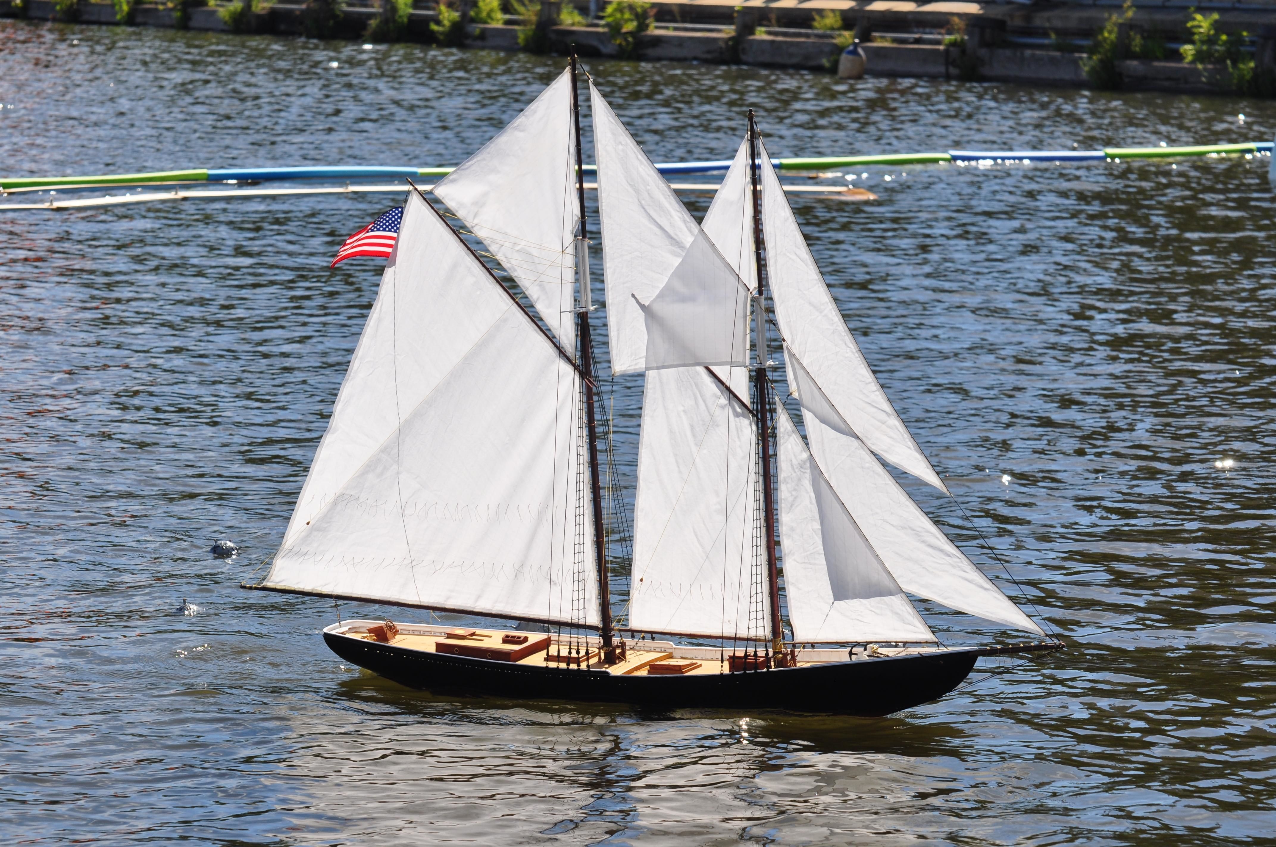 1 32 RC Schooner 3D model 3D printable | CGTrader