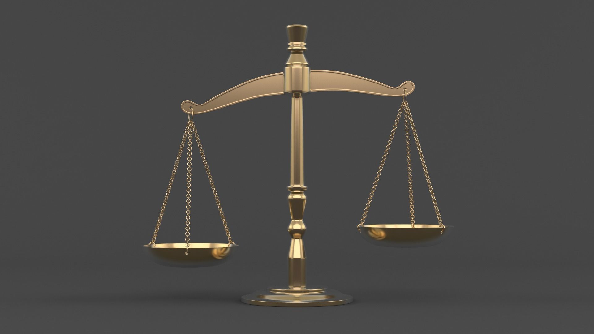 Gold Weight Scale 3D model | CGTrader