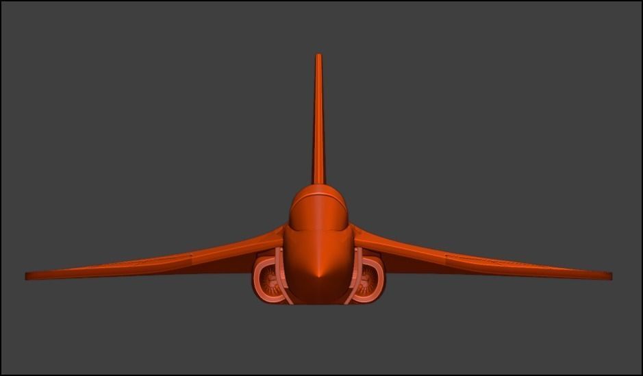 HAL LCA Tejas MK1 3D model 3D printable | CGTrader