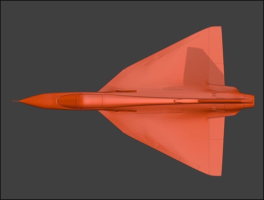 HAL LCA Tejas MK1 3D model 3D printable | CGTrader