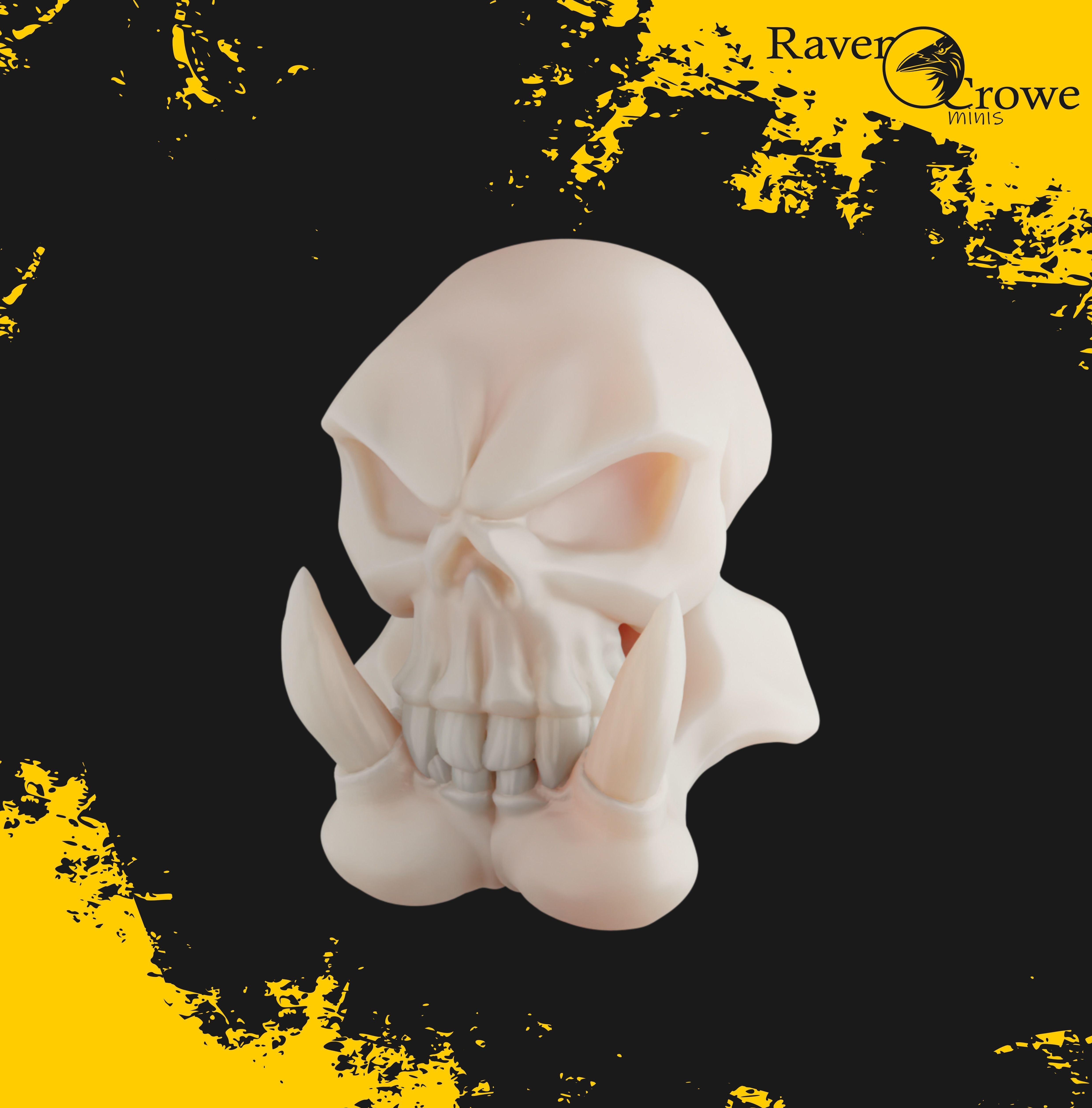 FREE Orc Skull free 3D model 3D printable | CGTrader