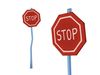 Stop Sign - Hand Painted free 3D model | CGTrader