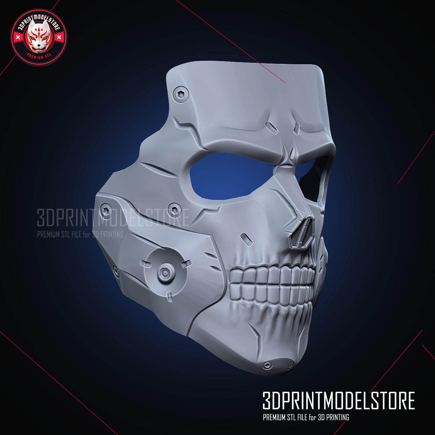 Die Hardman Mask - Death Stranding Cosplay 3D model 3D printable | CGTrader