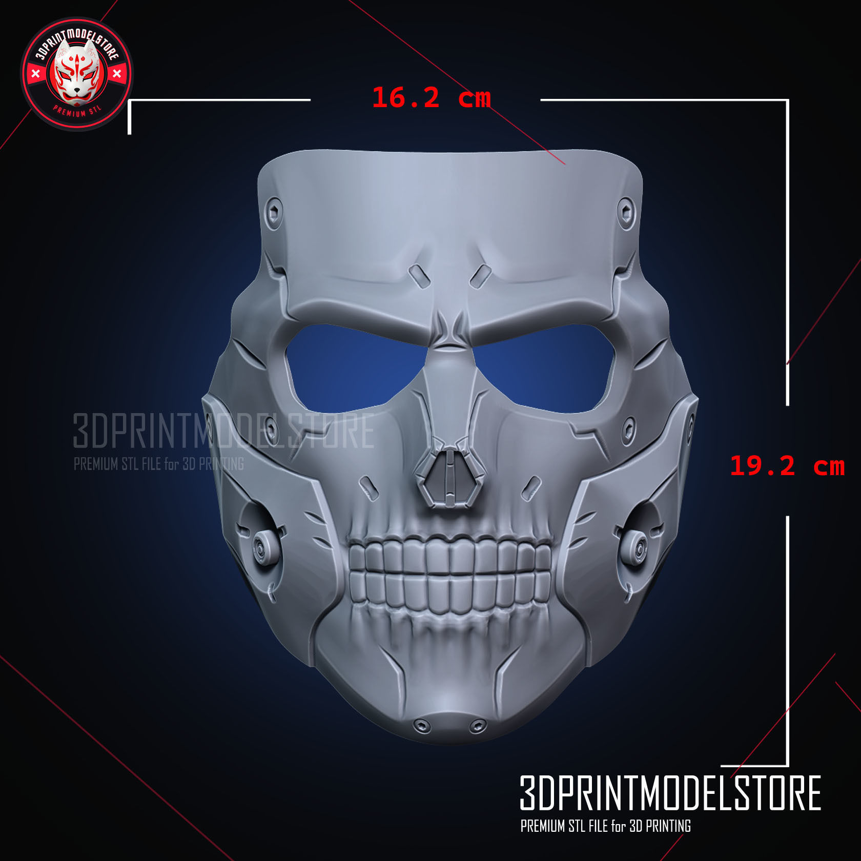 Die Hardman Mask - Death Stranding Cosplay 3D model 3D printable | CGTrader