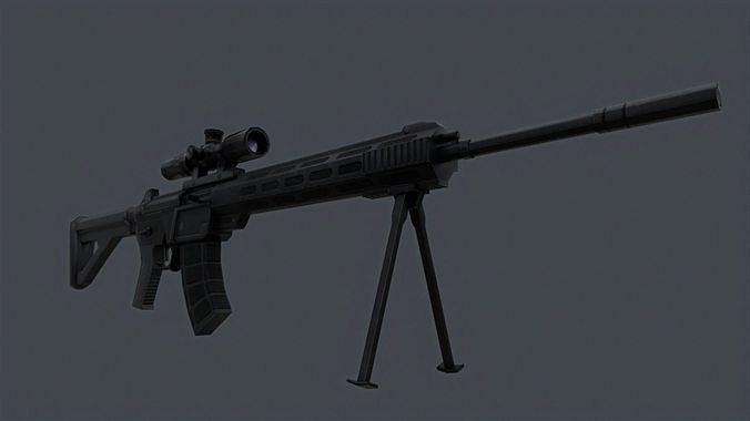 3D model QBU-191 VR / AR / low-poly | CGTrader
