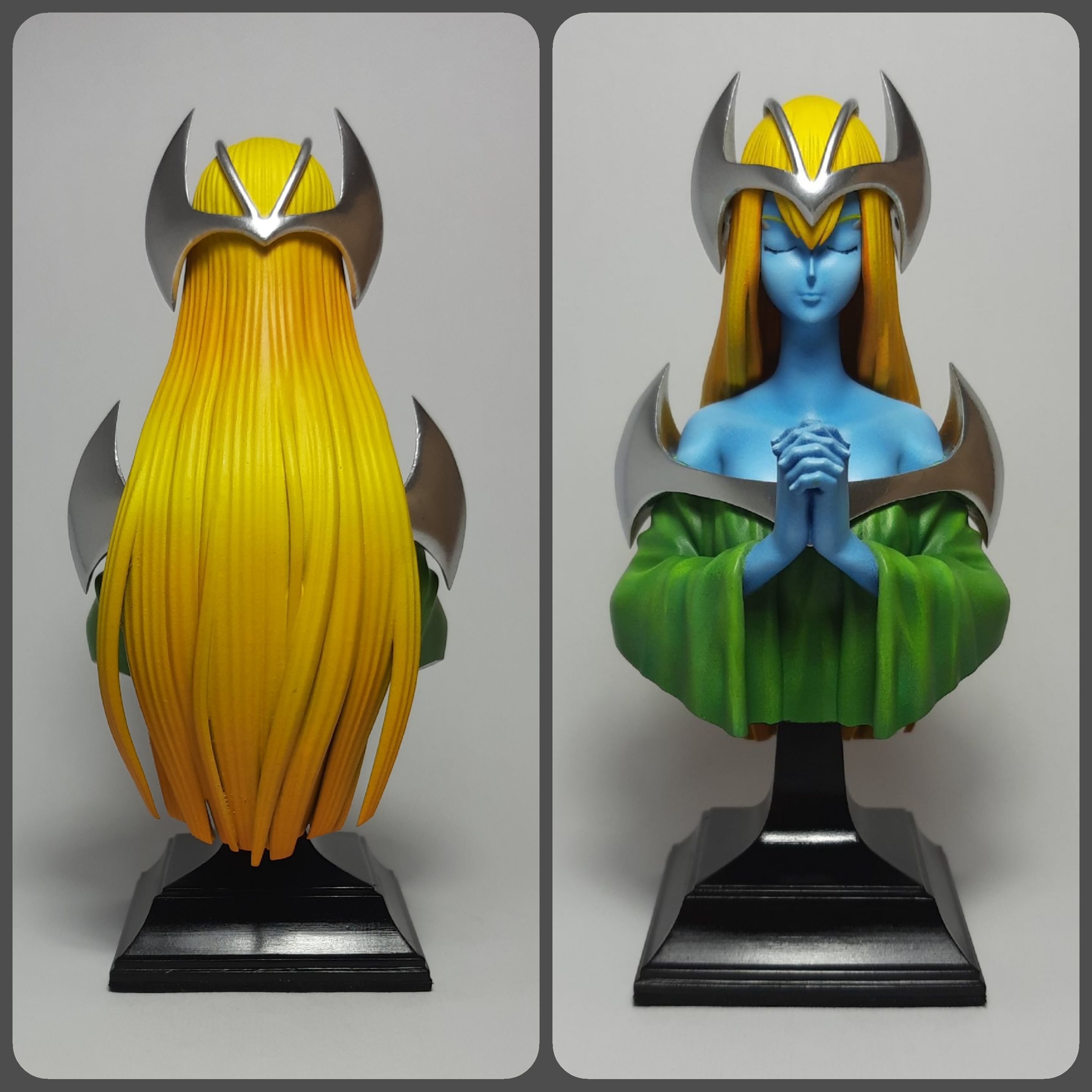 MYSTICAL ELF BUST-FIGURE - YU-GI-OH 3D model 3D printable | CGTrader
