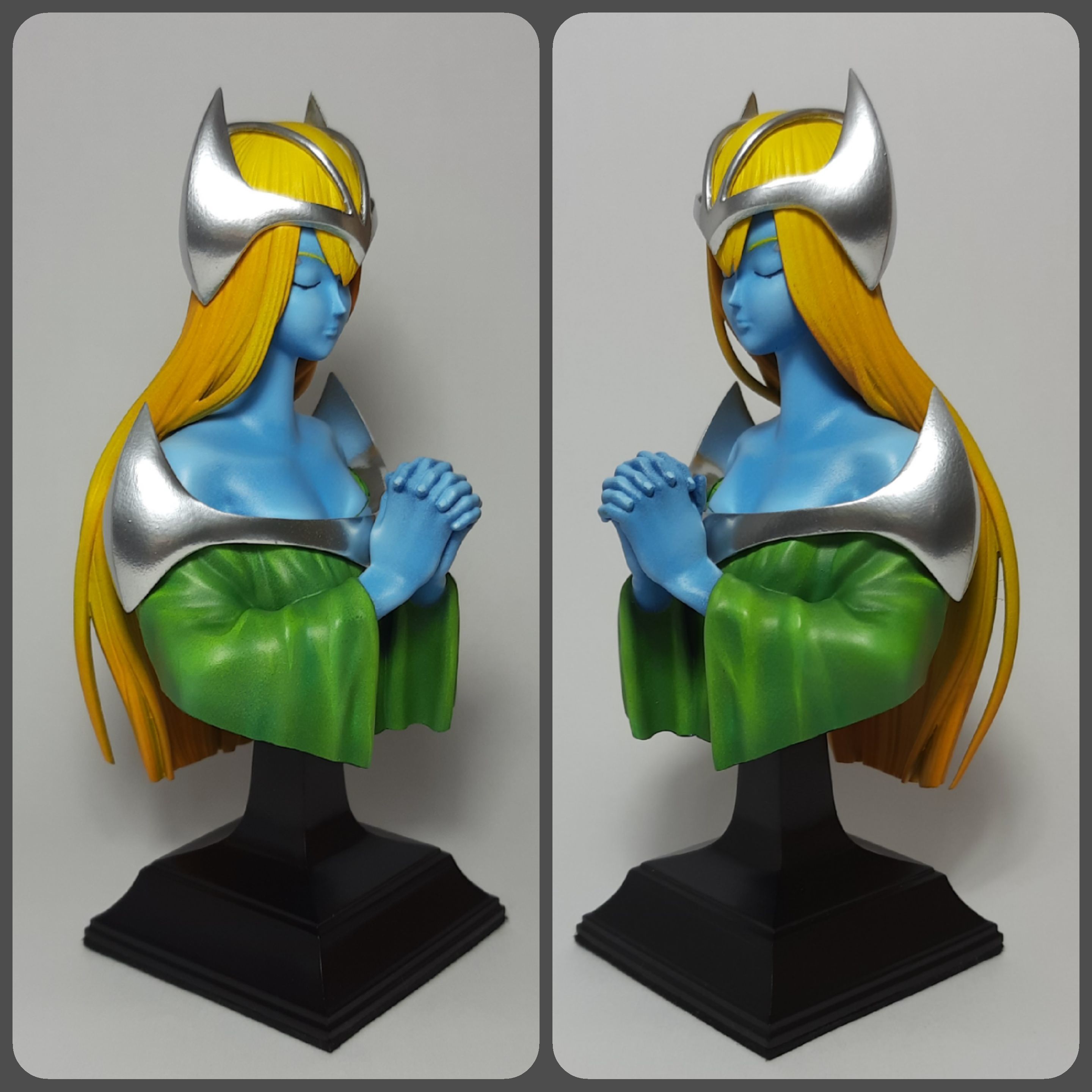 MYSTICAL ELF BUST-FIGURE - YU-GI-OH 3D model 3D printable | CGTrader