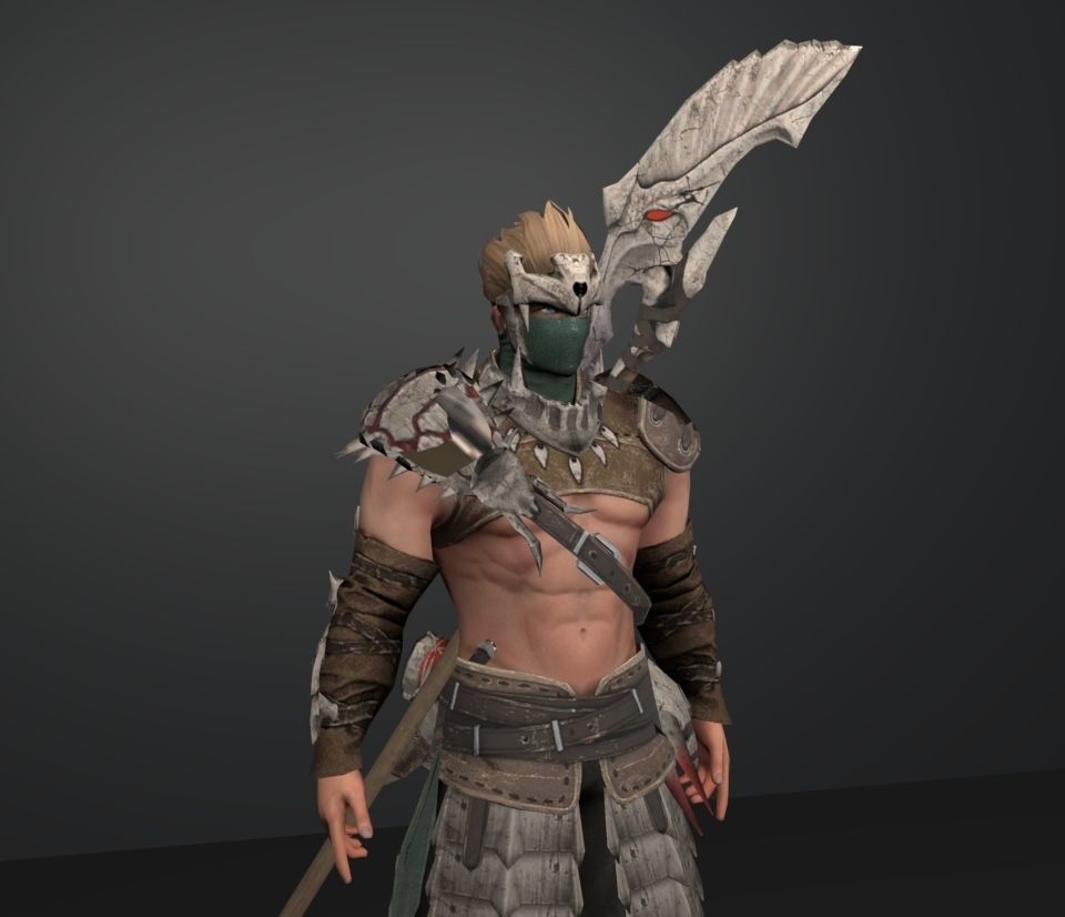 raek overhit 3D model animated rigged | CGTrader